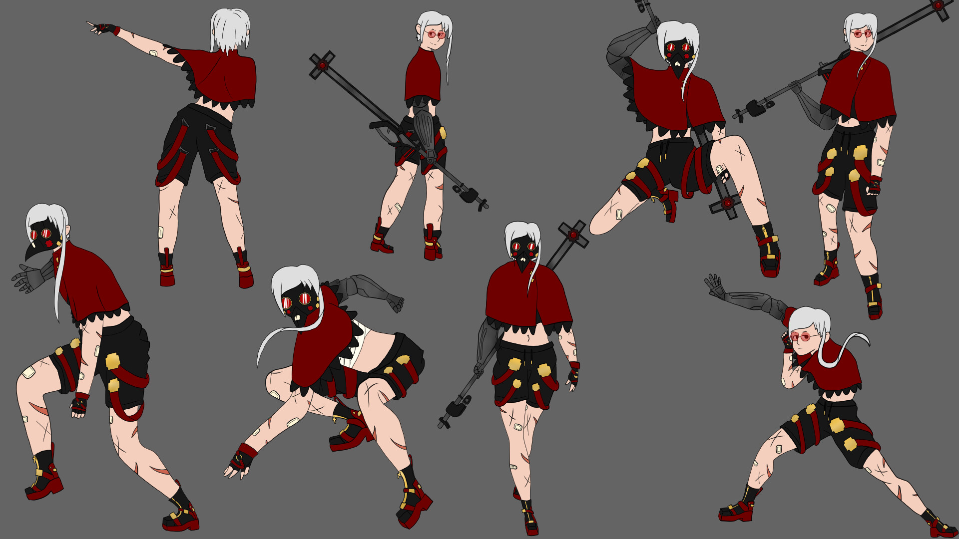 ArtStation - University 2nd semester character creation