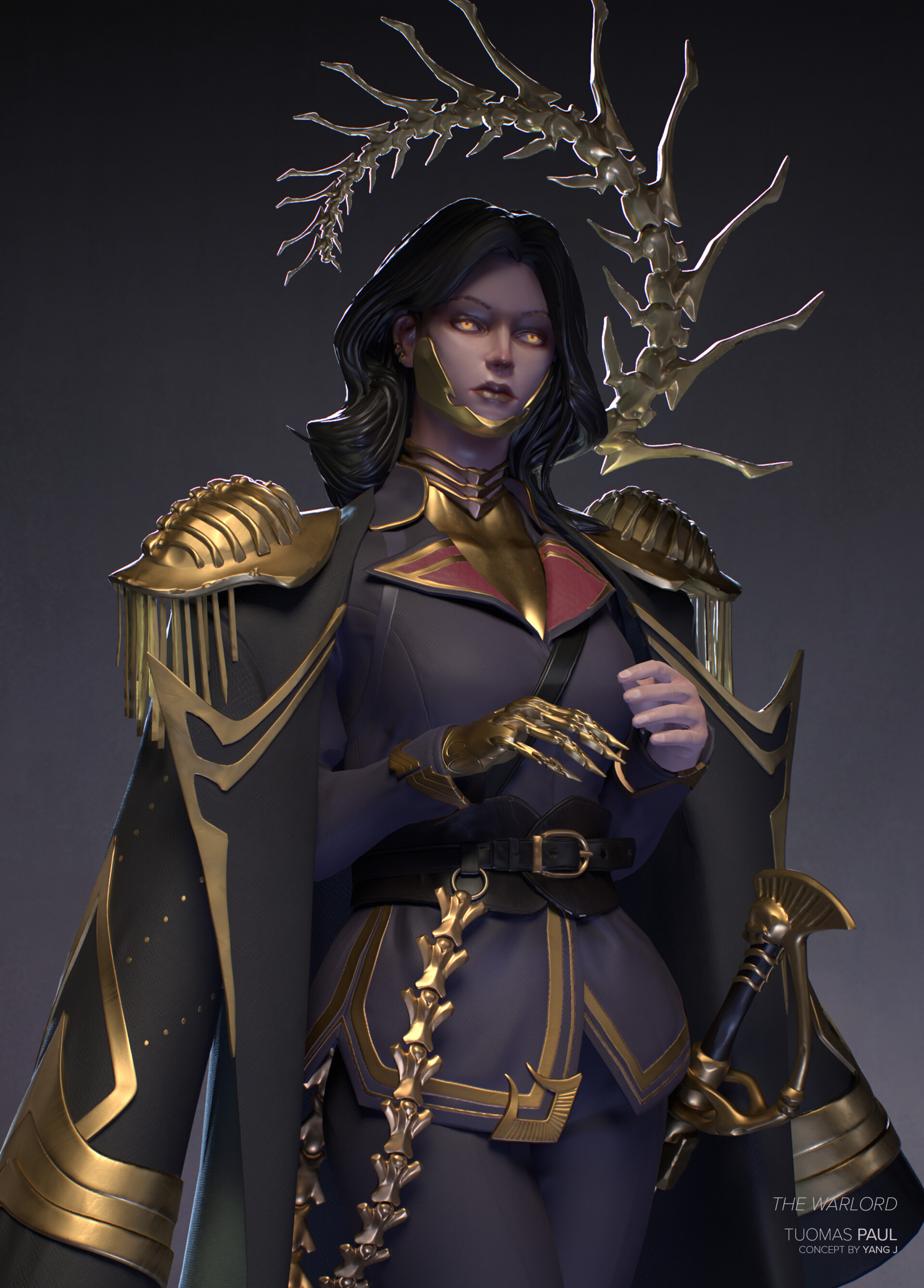 ArtStation - The Warlord - Realtime Character