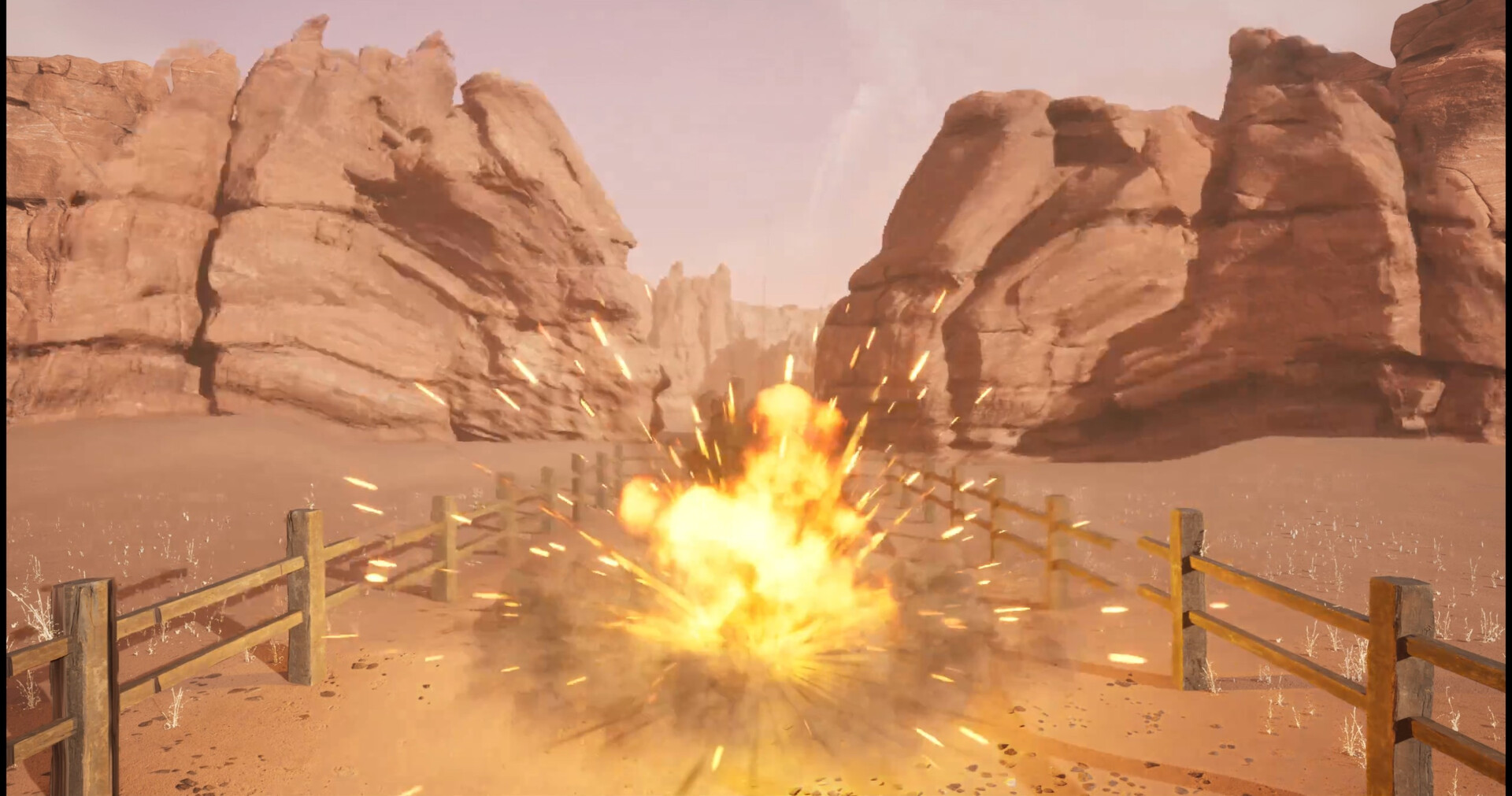 ArtStation - Barrel explosion FX