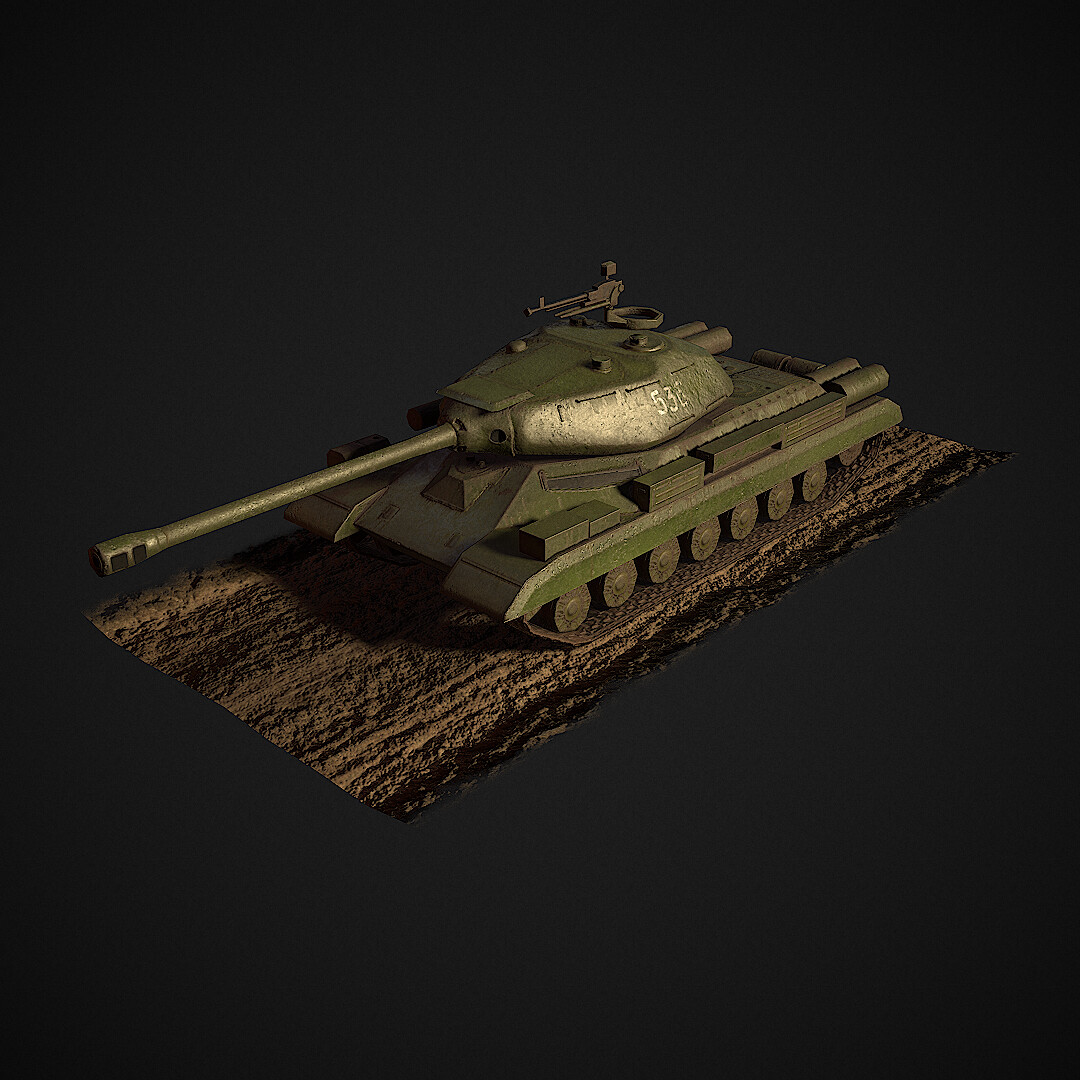 ArtStation - Tank IS-4M