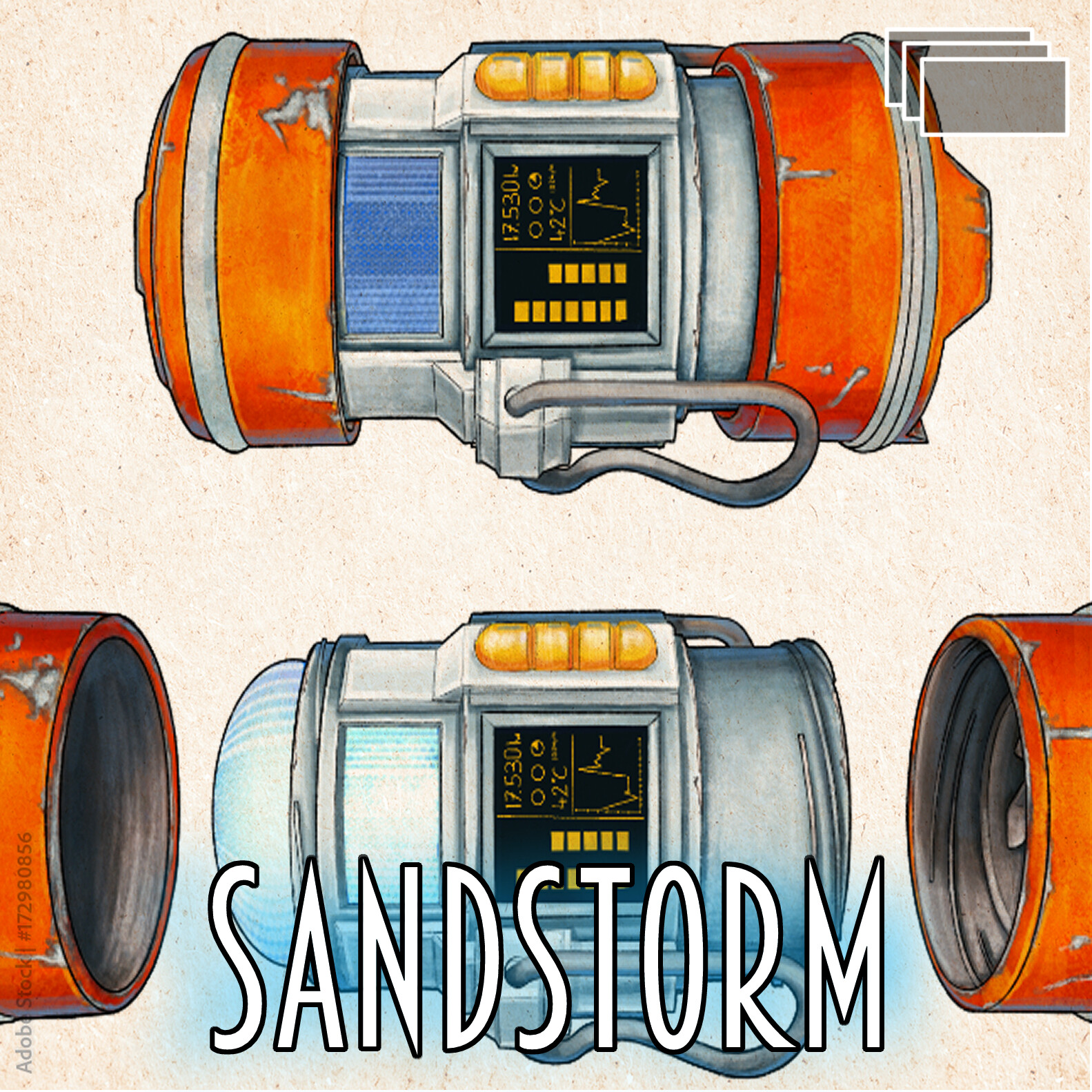 ArtStation - Sandstorm - Props and vehicles