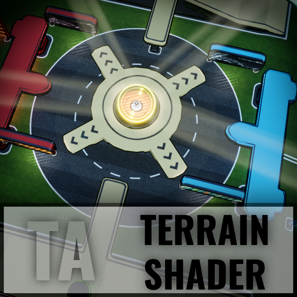 ArtStation - FULLY CUSTOMIZABLE TERRAIN SHADER