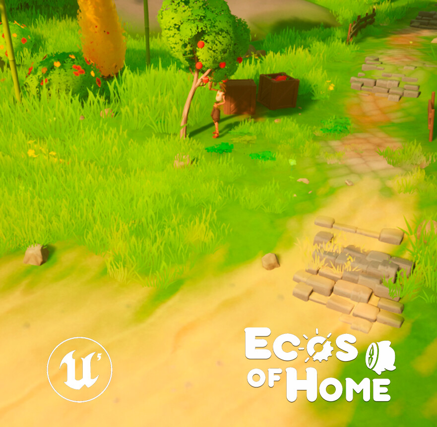 ArtStation - ECOS OF HOME - Environment Art, Shaders and Materials