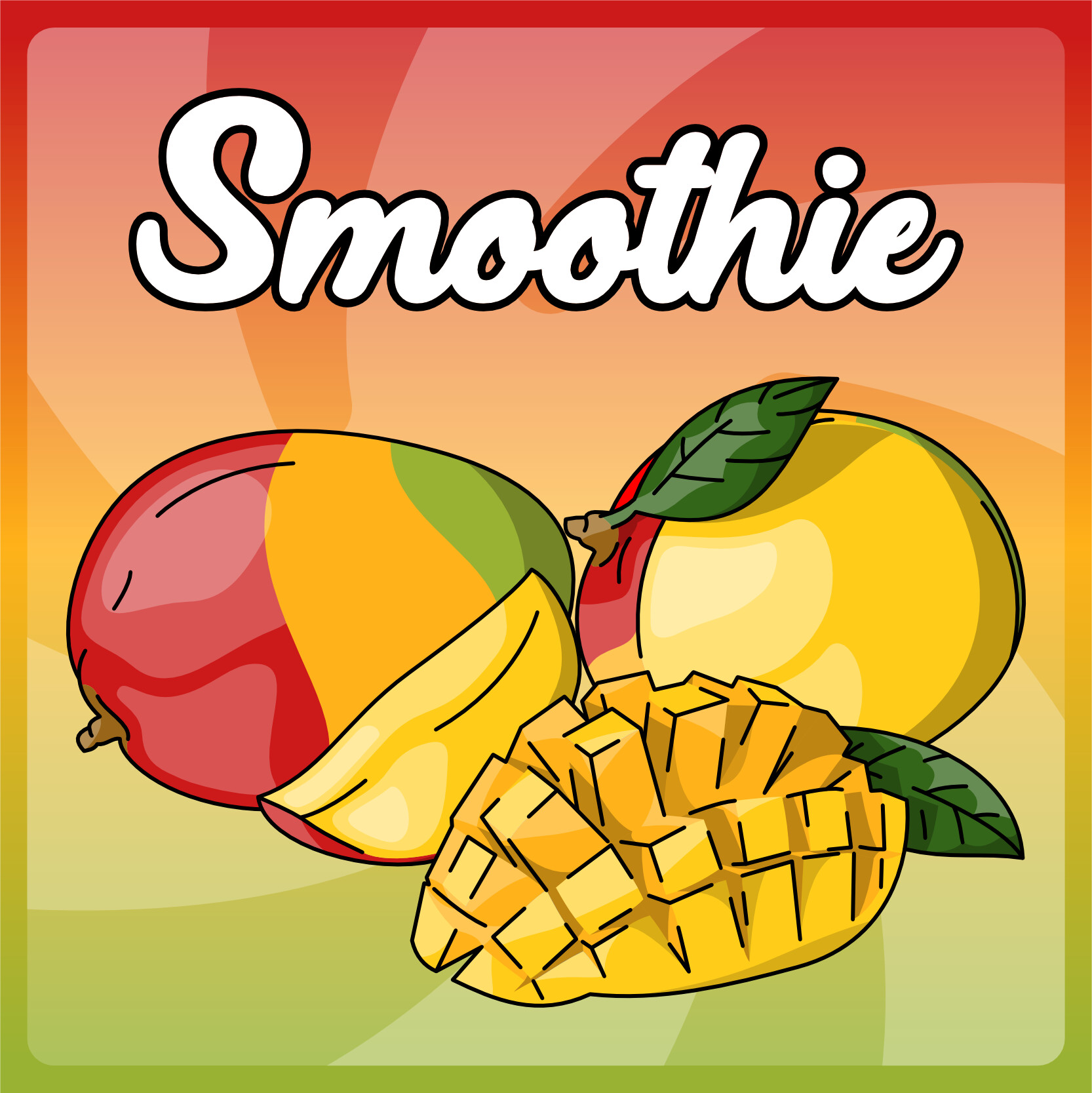 ArtStation - Smoothie Mango