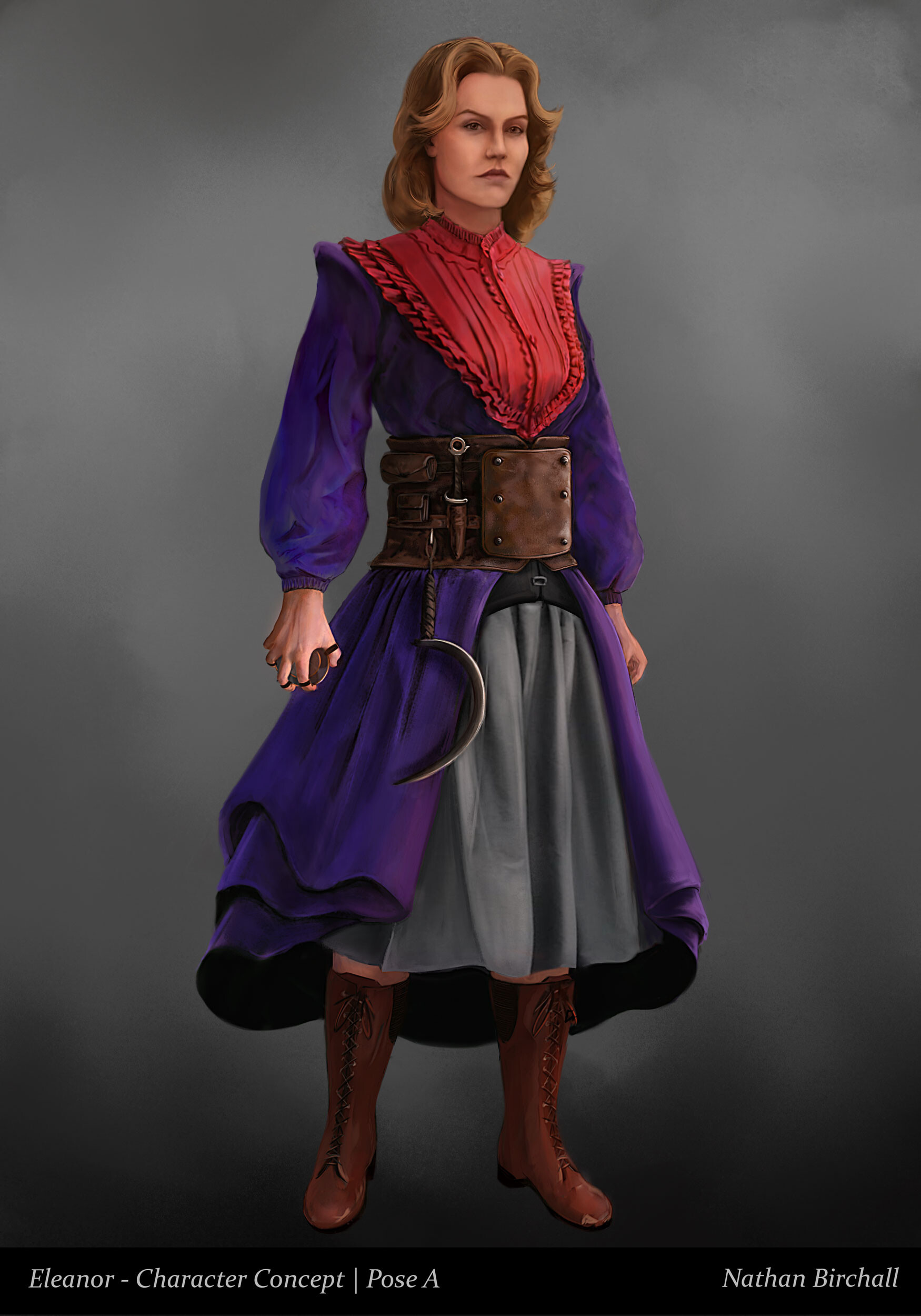 ArtStation - Eleanor Character Concept Art