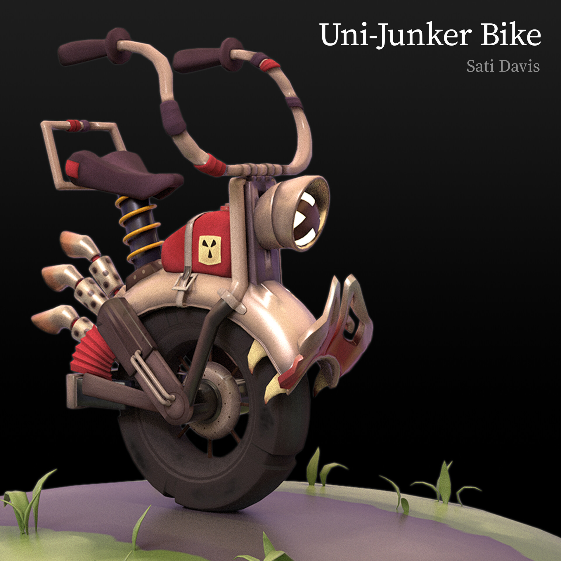 ArtStation - Uni-Junker Bike