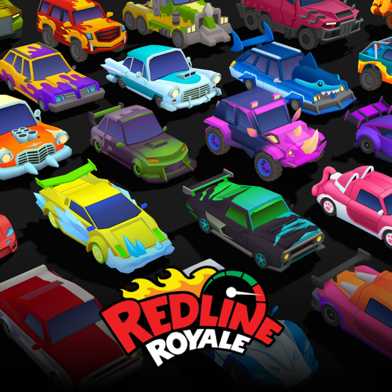 Room 8 Studio - Portfolio - Vehicles (Redline Royale)