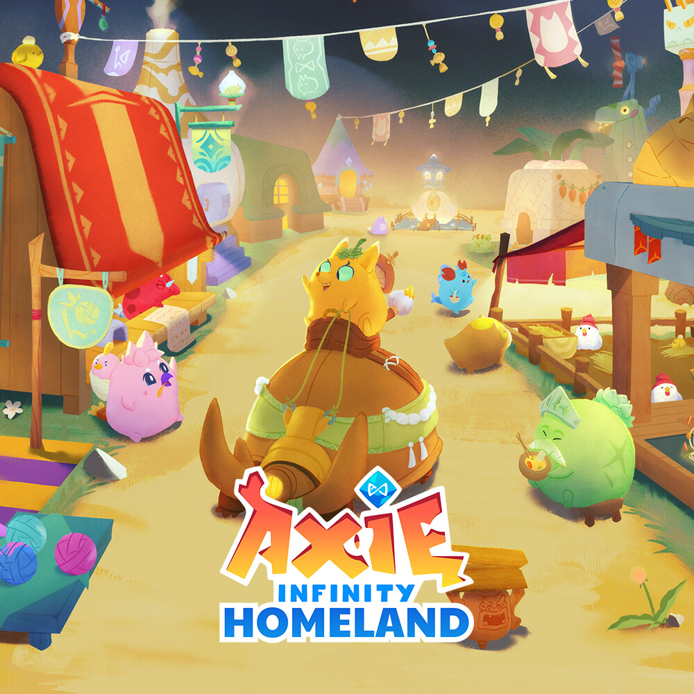 ArtStation - Axie Infinity: Homeland | Key Art