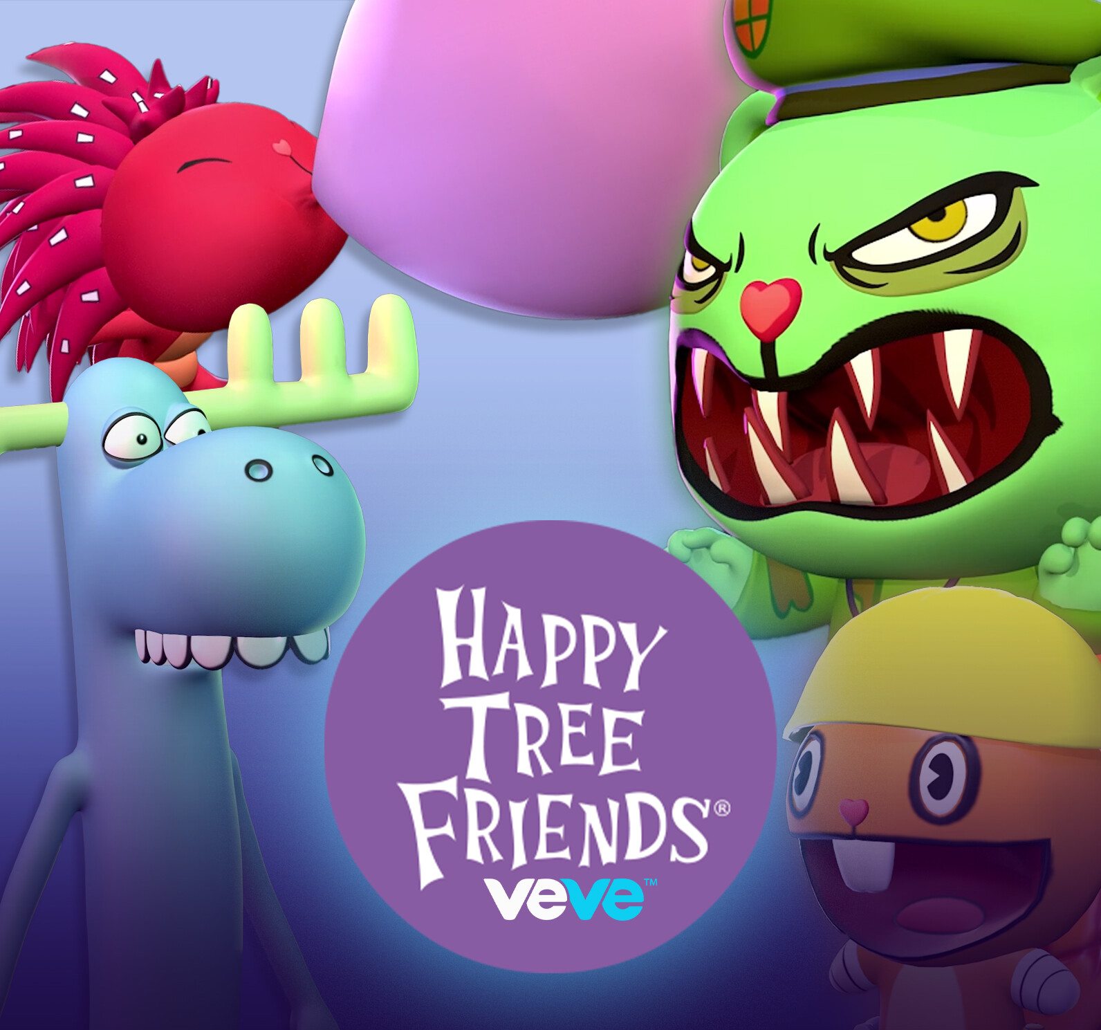 Happy Tree Friends Series VeVe Collectible Breakdown, 55% OFF