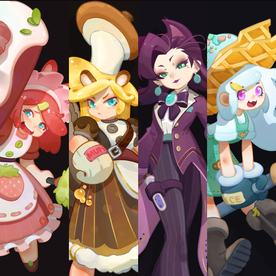 ArtStation - Royal Dessert Squad