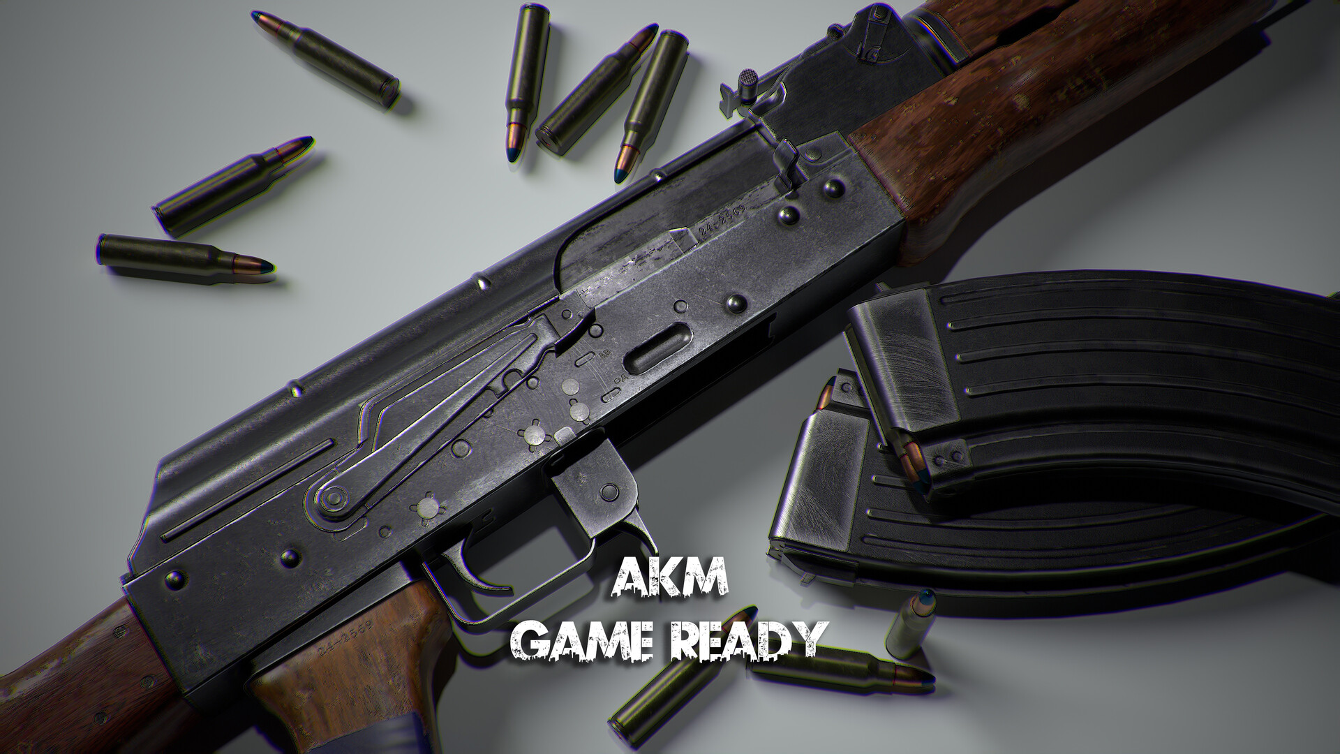ArtStation - AKM Classic / Game Ready