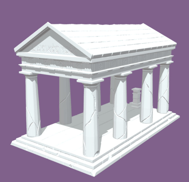 ArtStation - Greek Temple