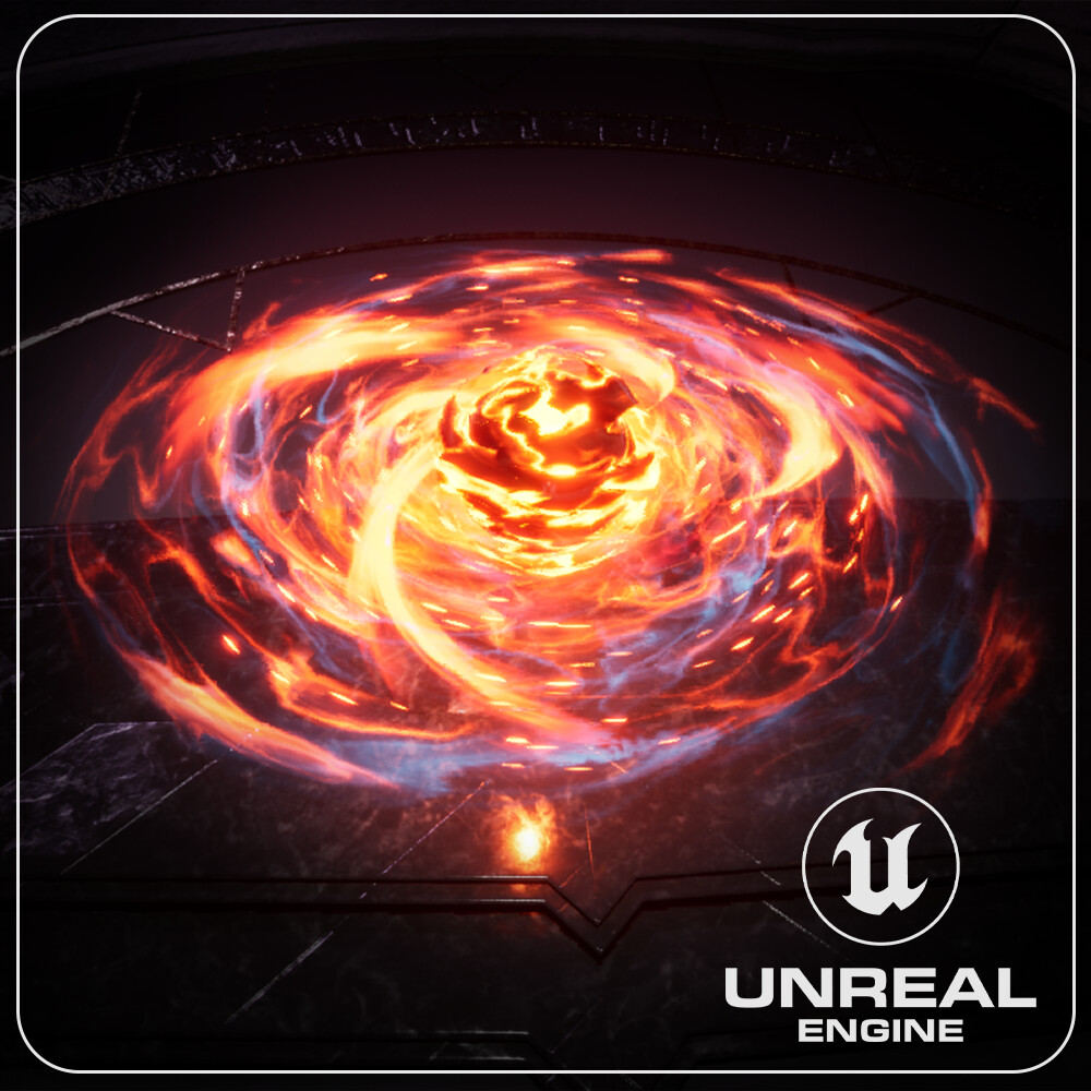 ArtStation - Fire Vortex - Unreal Engine VFX
