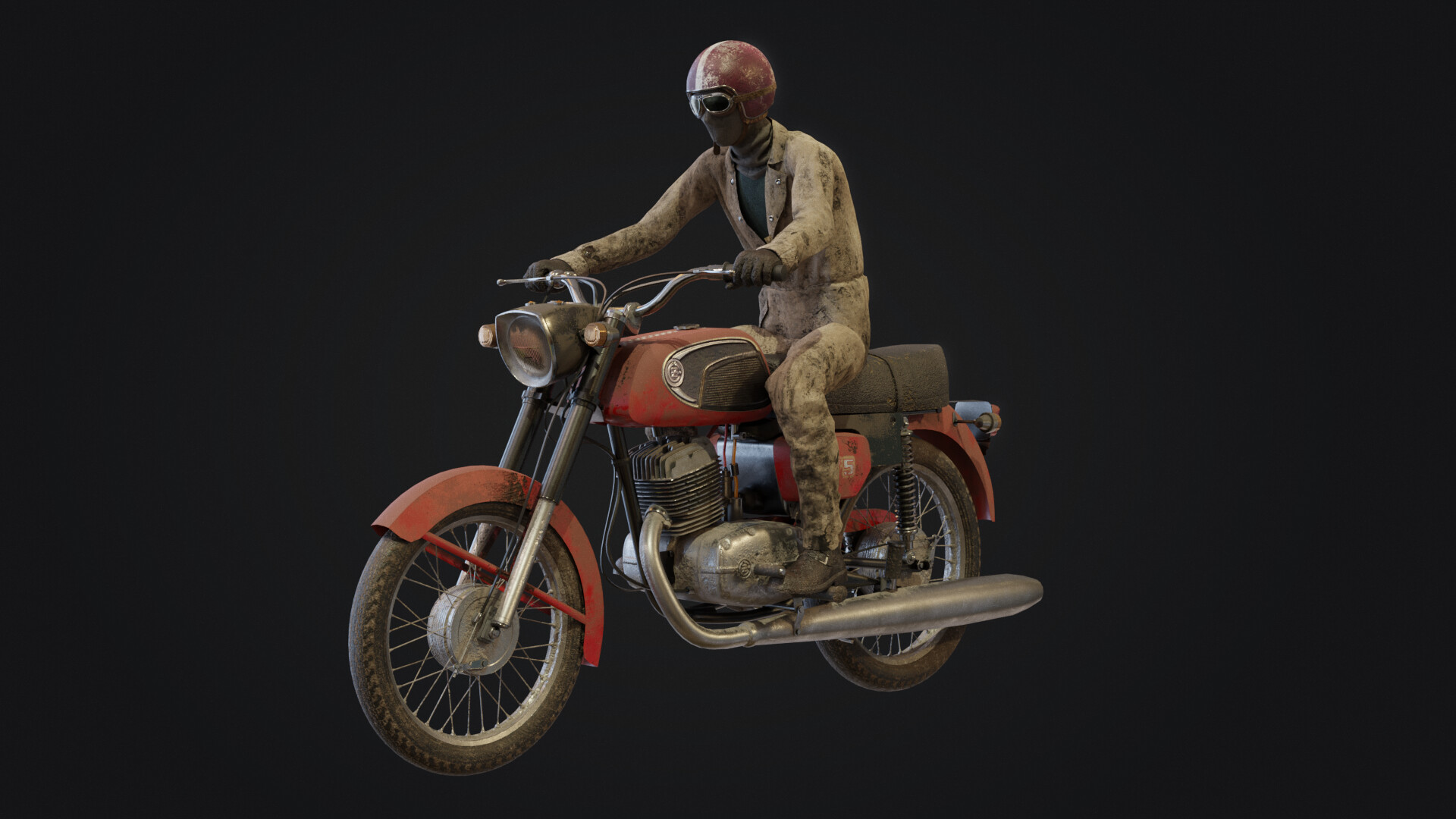 ArtStation - Motorcycle ride test - Unreal Engine 5