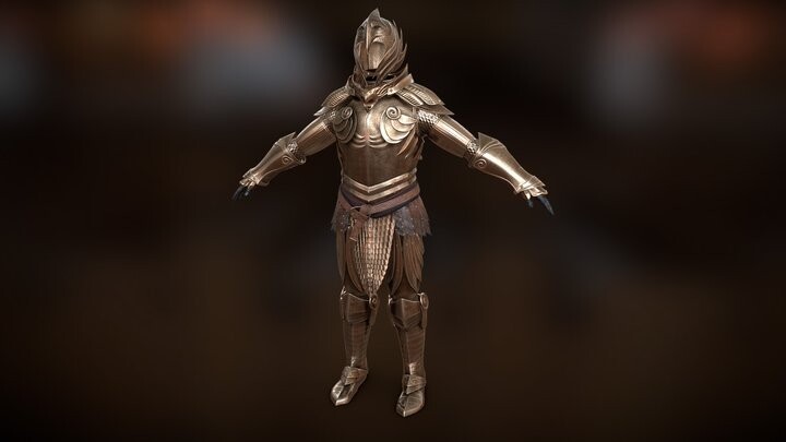 ArtStation - Elven Armour (Game Ready)