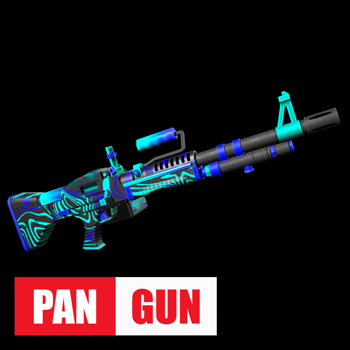 ArtStation - Mobile Game 3D Weapon - Hog