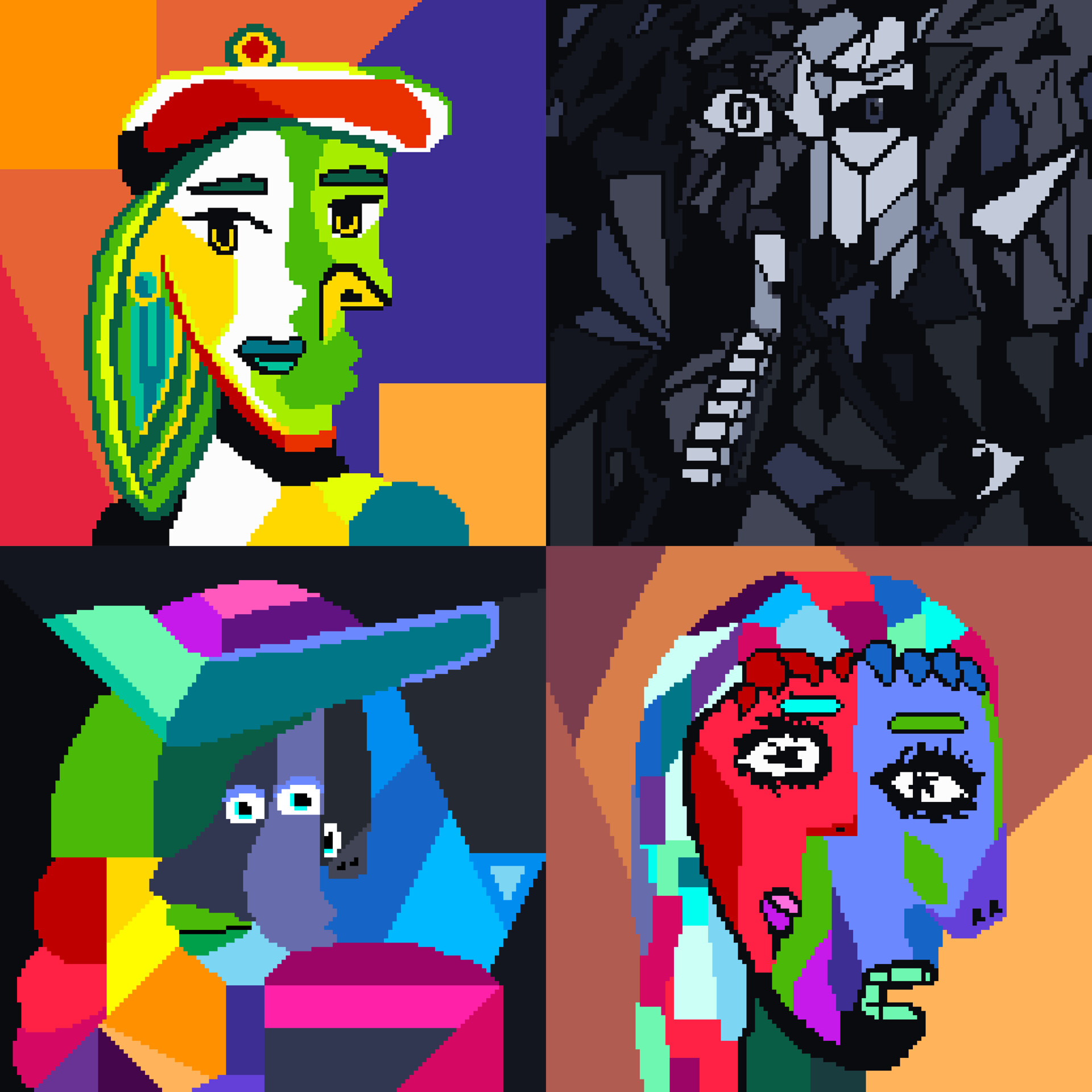 ArtStation - Picasso - Pixel Art by Yumi