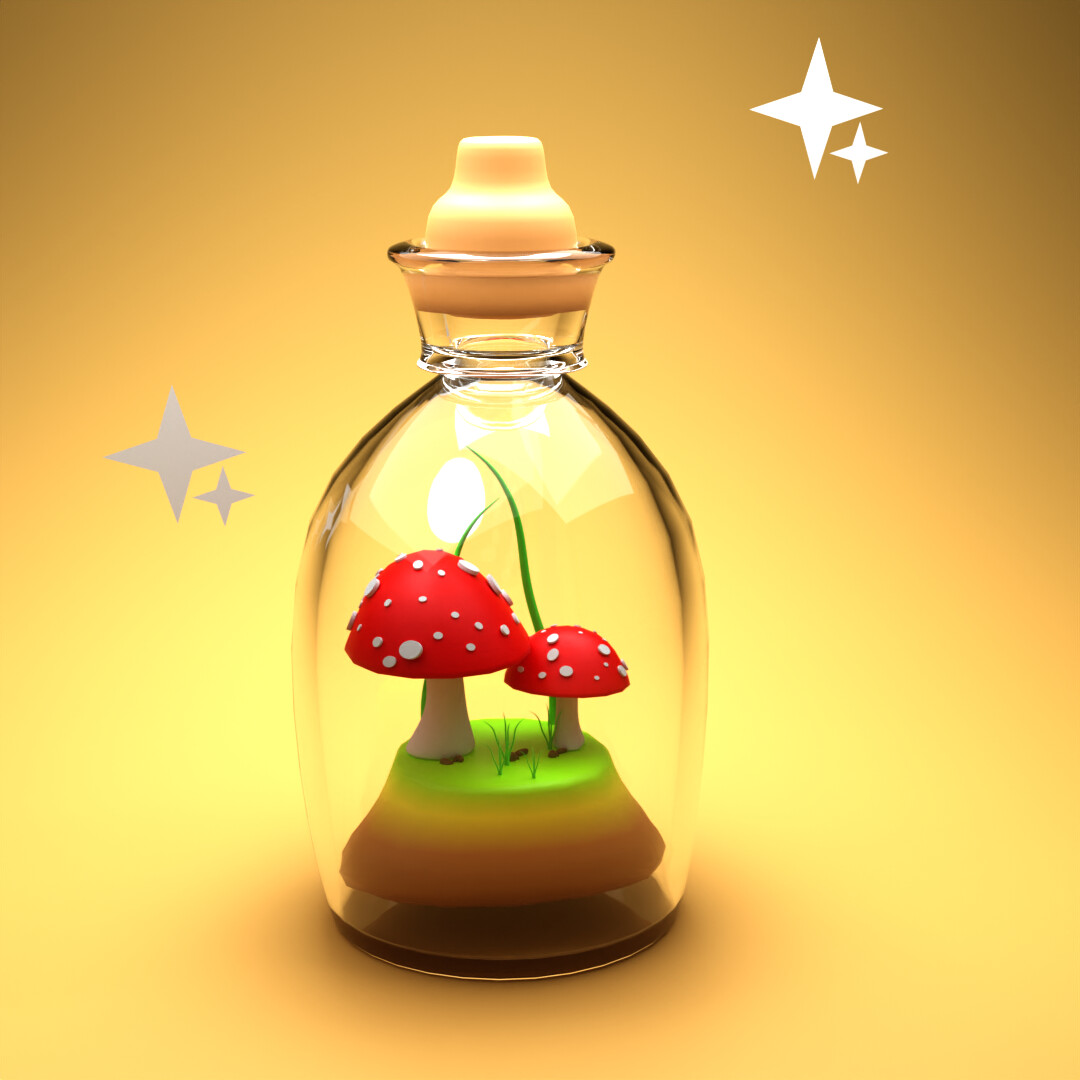 ArtStation - Small Mushroom World