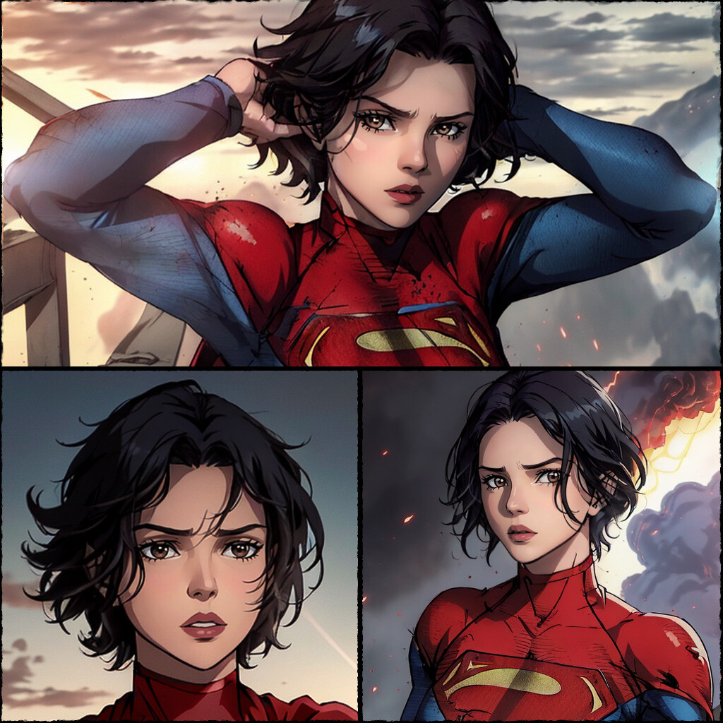 ArtStation - Supergirl - The Flash (12 pictures)