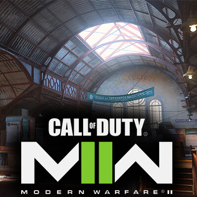 ArtStation - Modern Warfare 2 - Gunfight Map [Mercado]