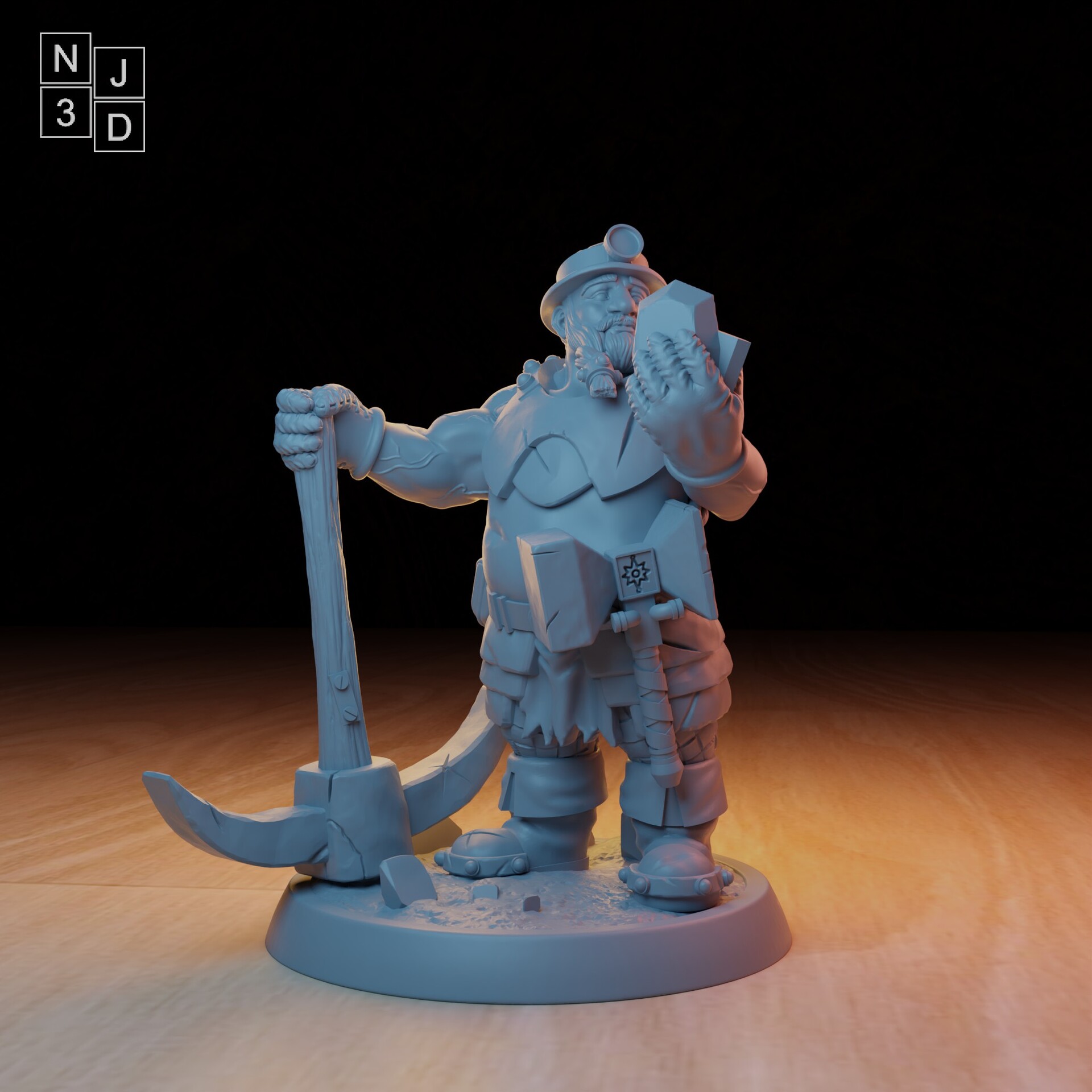 ArtStation - Dwarf Miner