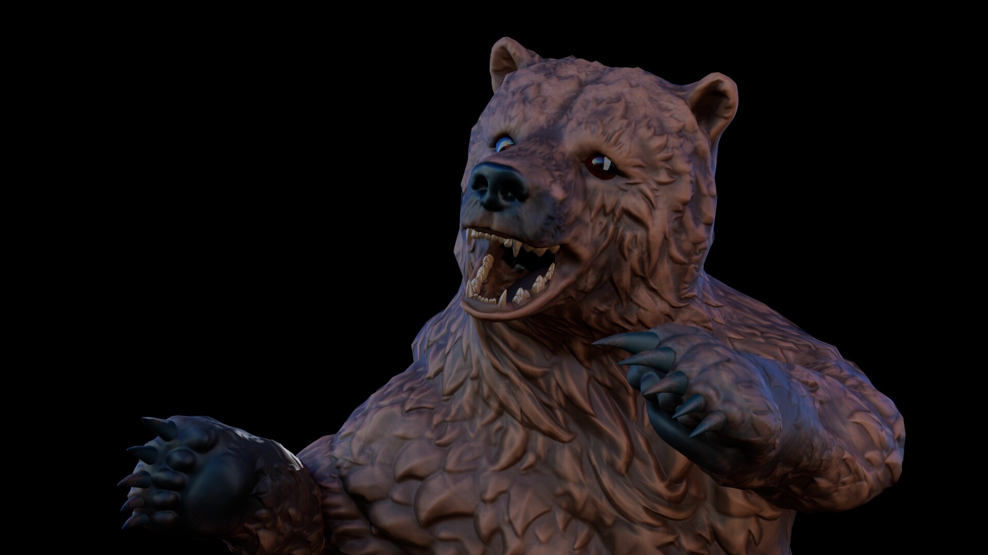 ArtStation - Stylized Bear