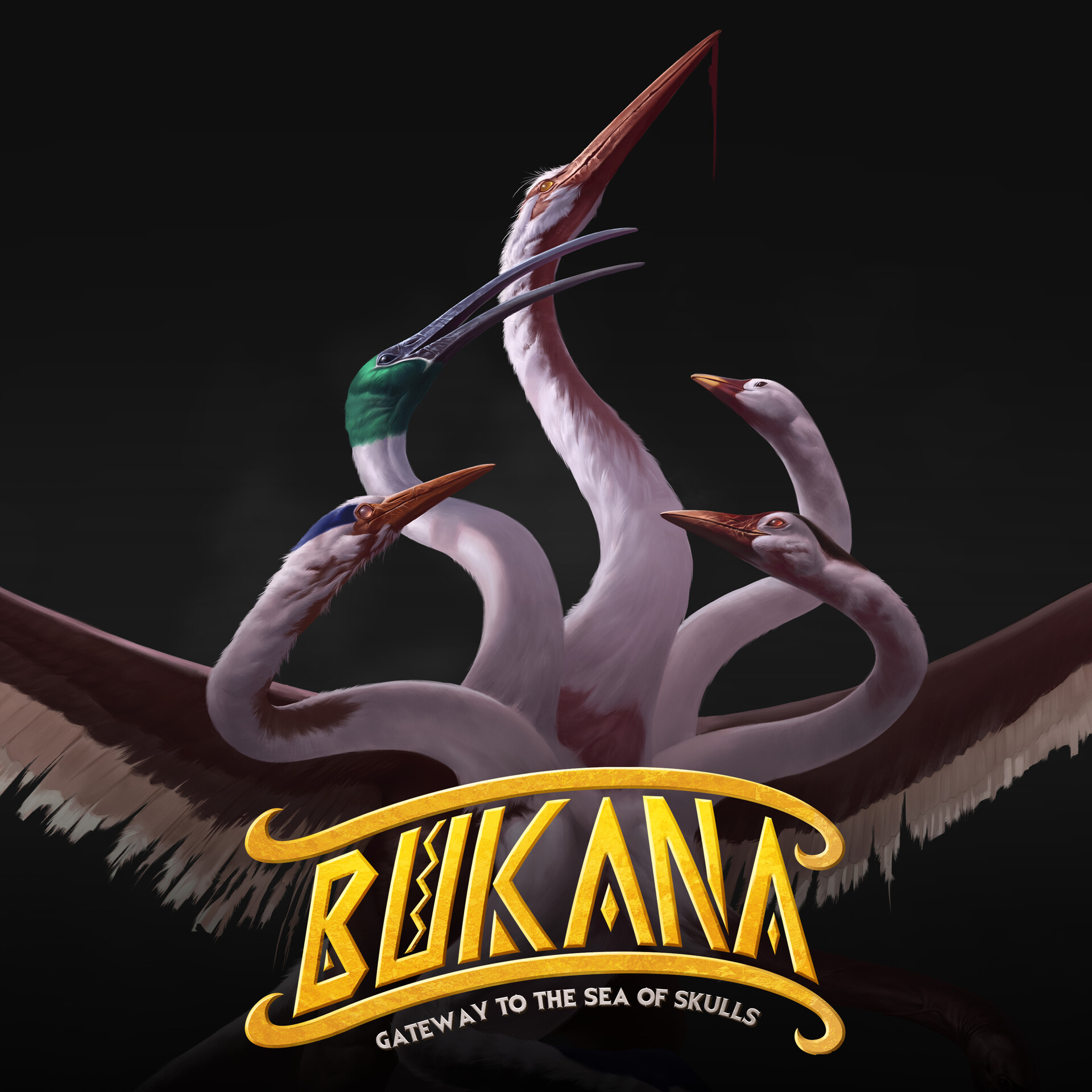 ArtStation - The Bird of Mt. Gurayn