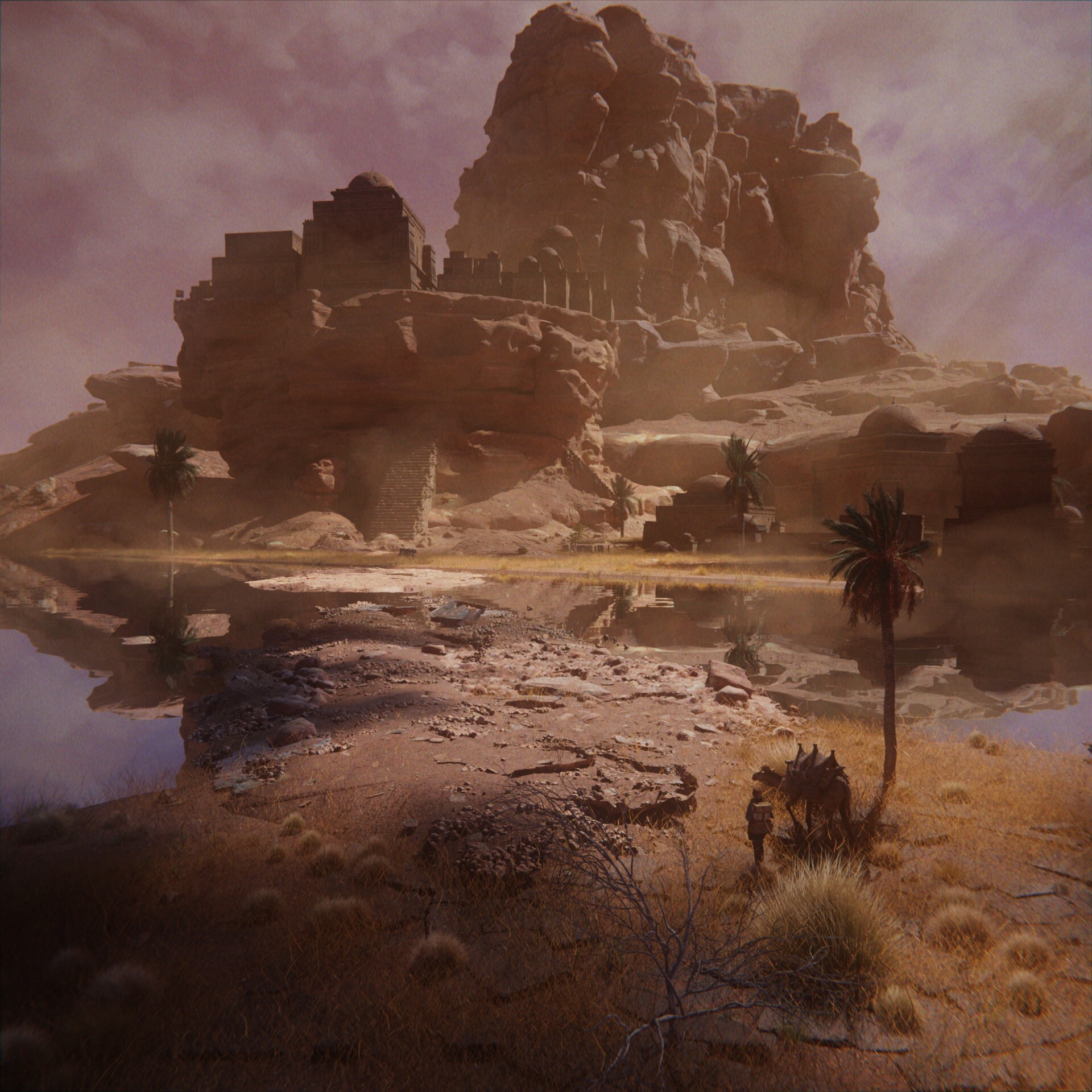 ArtStation - daily practice - Landscape 03