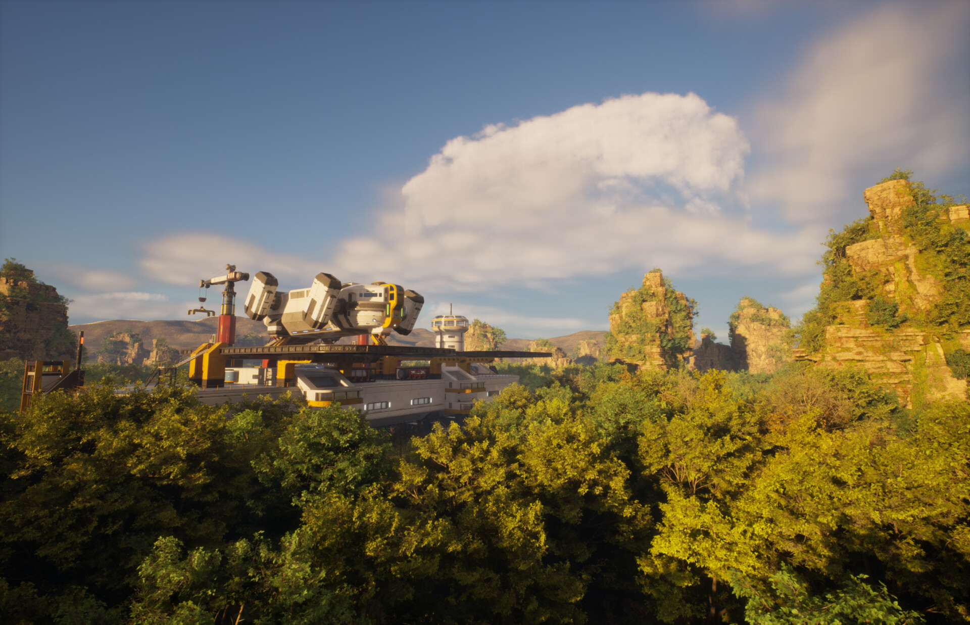 ArtStation - Unreal Engine Procedural Content Generation (PCG) Demo