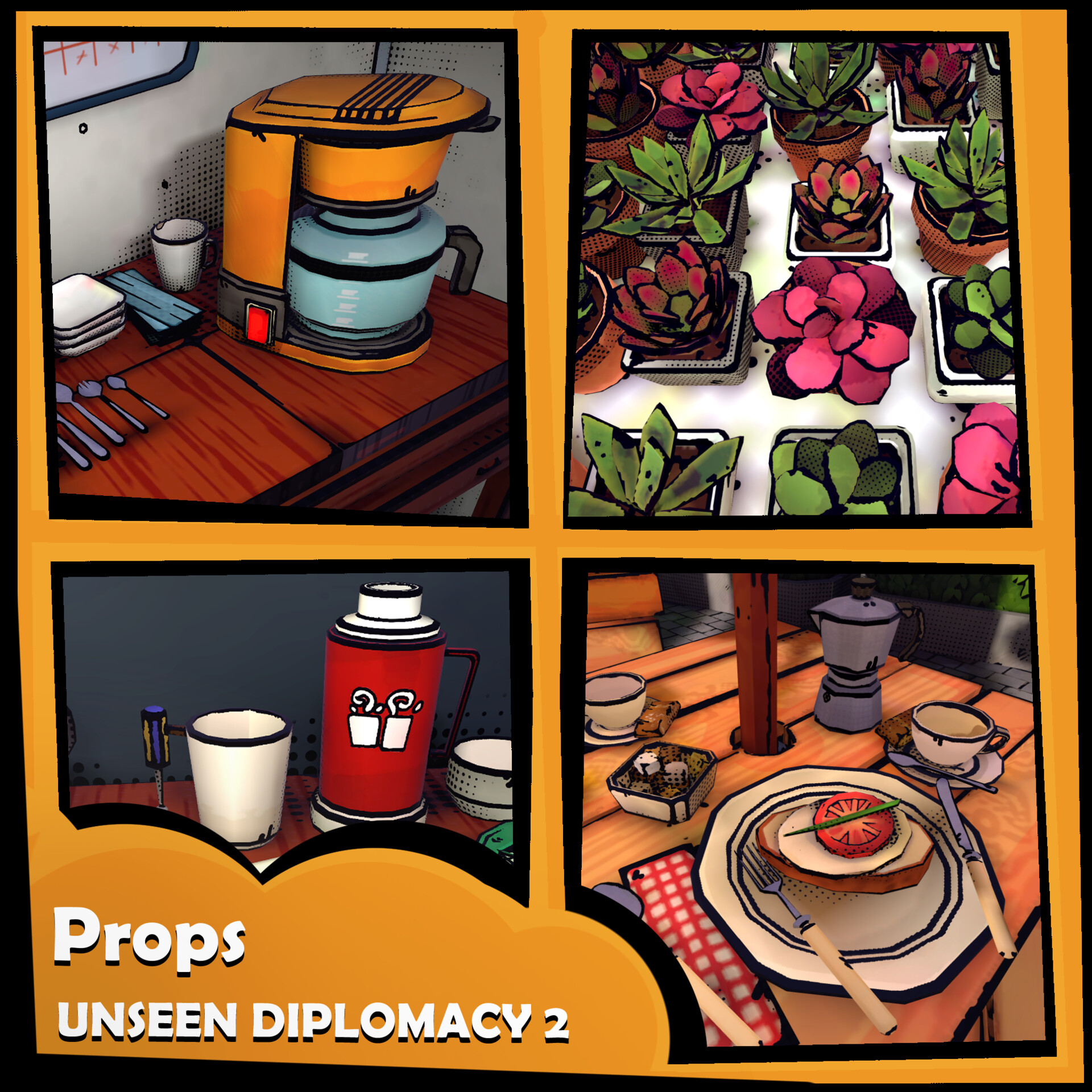 Tom Colston - Unseen Diplomacy Props