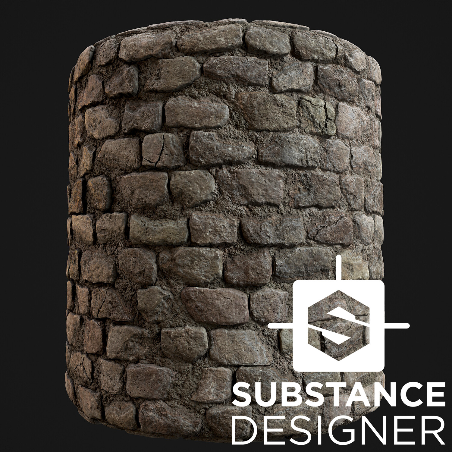 ArtStation - Stone Wall Material