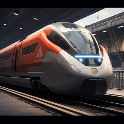 ArtStation - PC game style trains