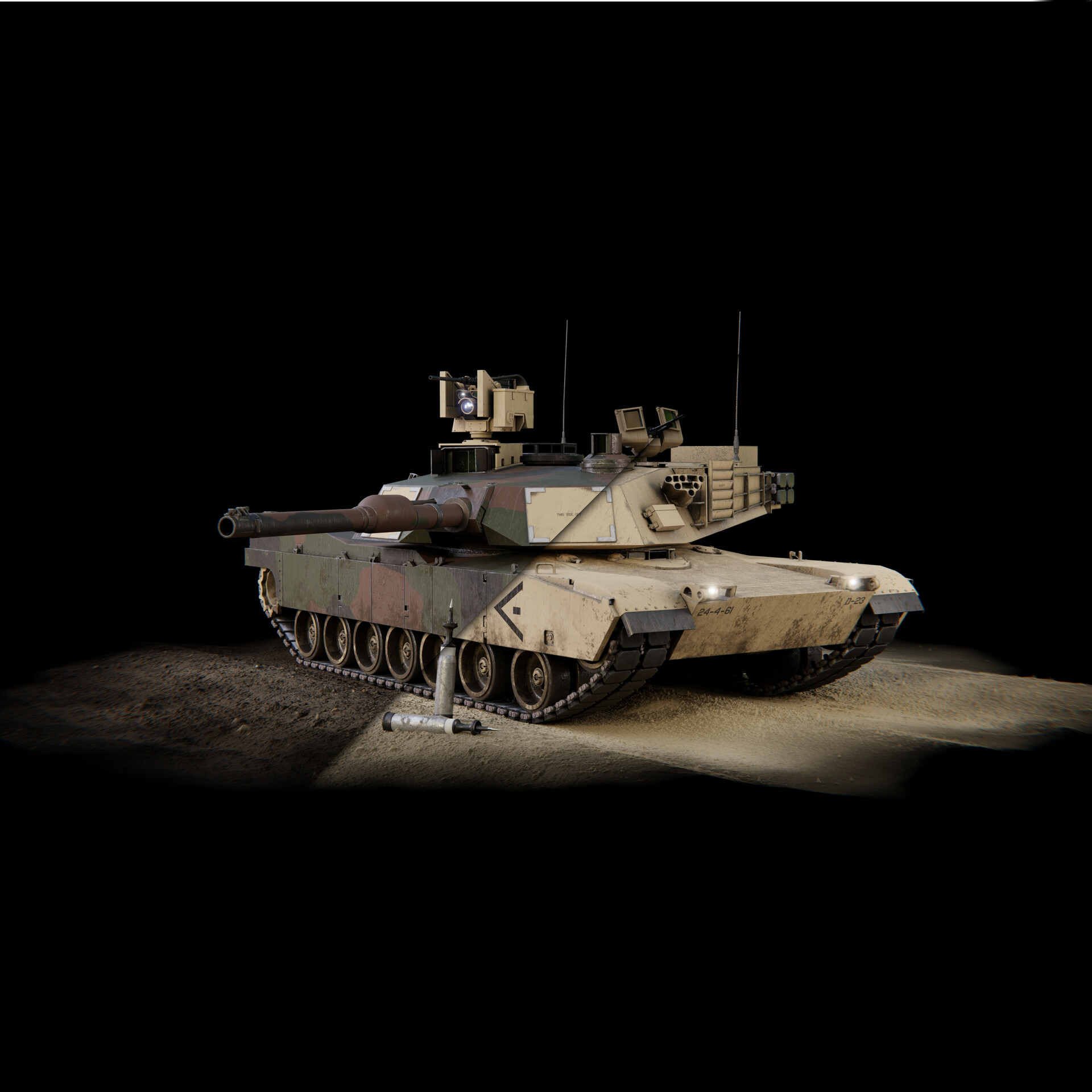 ArtStation - M1A2 Abrams