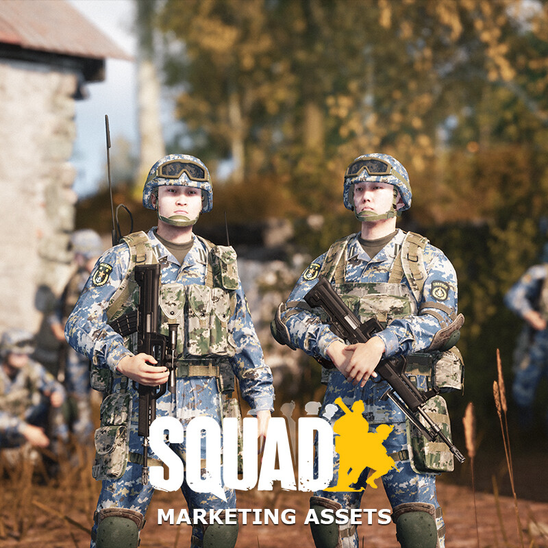 ArtStation - Squad - 2023 Steam Summer Sale Marketing