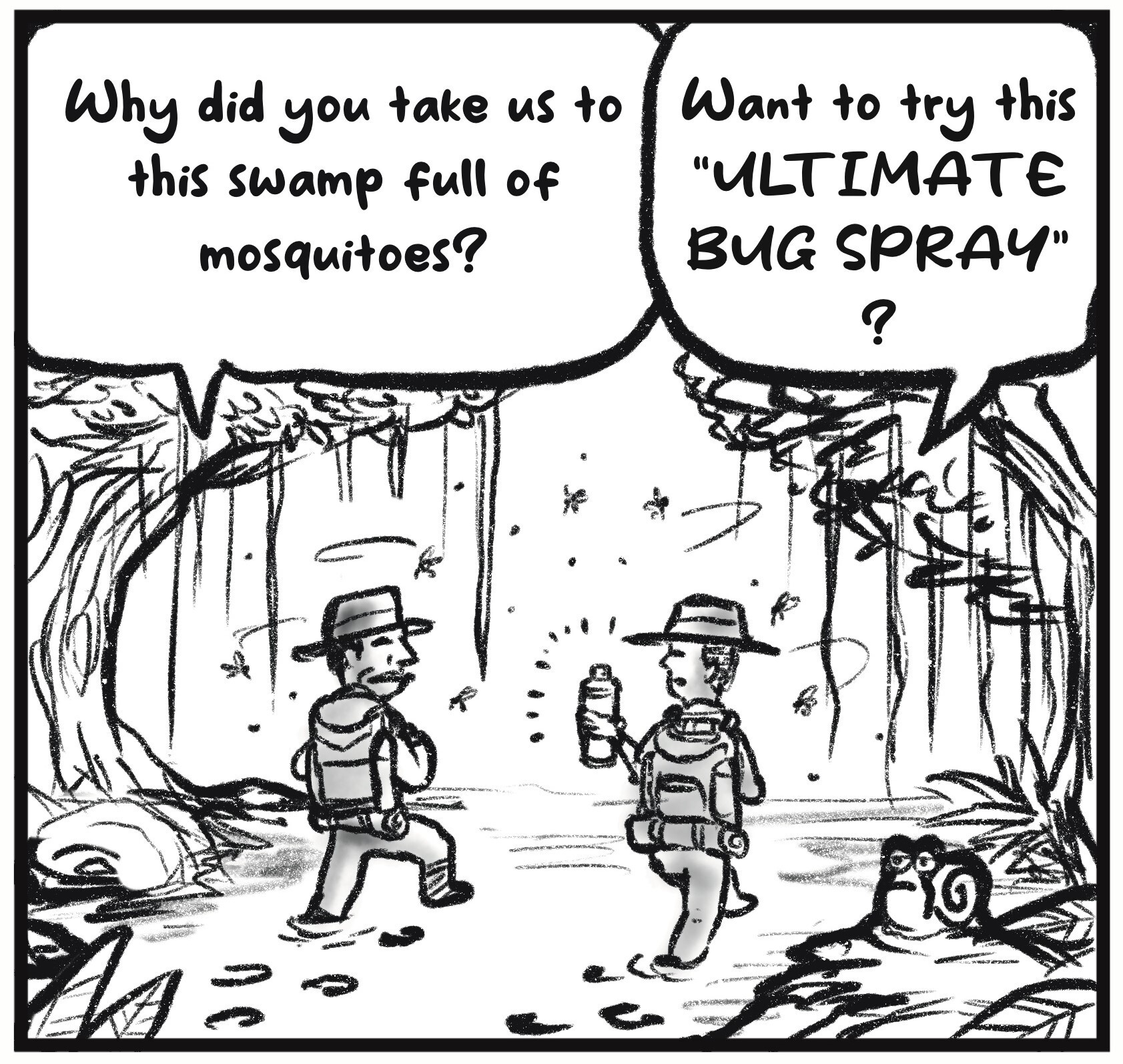 ArtStation - Weekly Comics Drawing - Ultimate Bug Spray