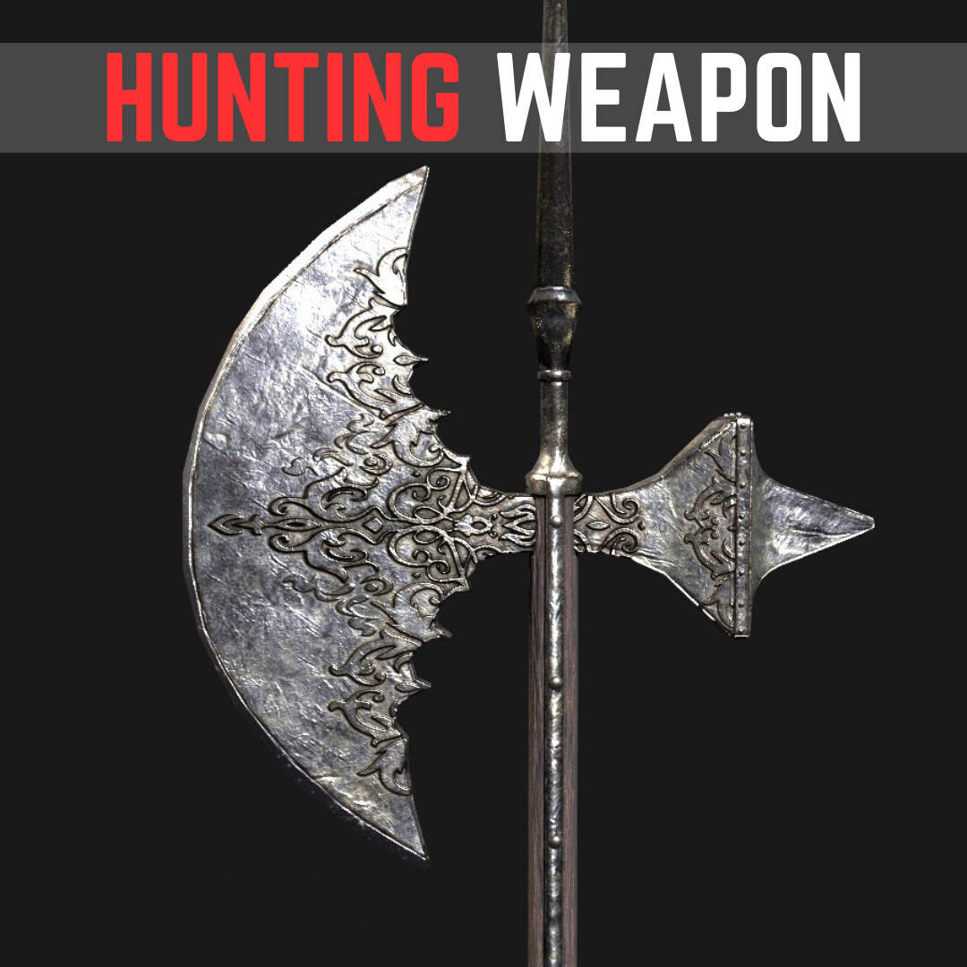 ArtStation - Hunter Weapon