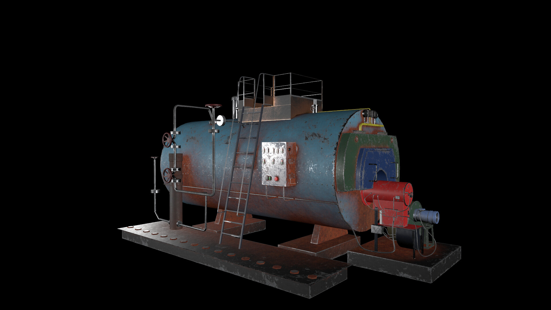 ArtStation - 3d modeling and texturing, Boiler