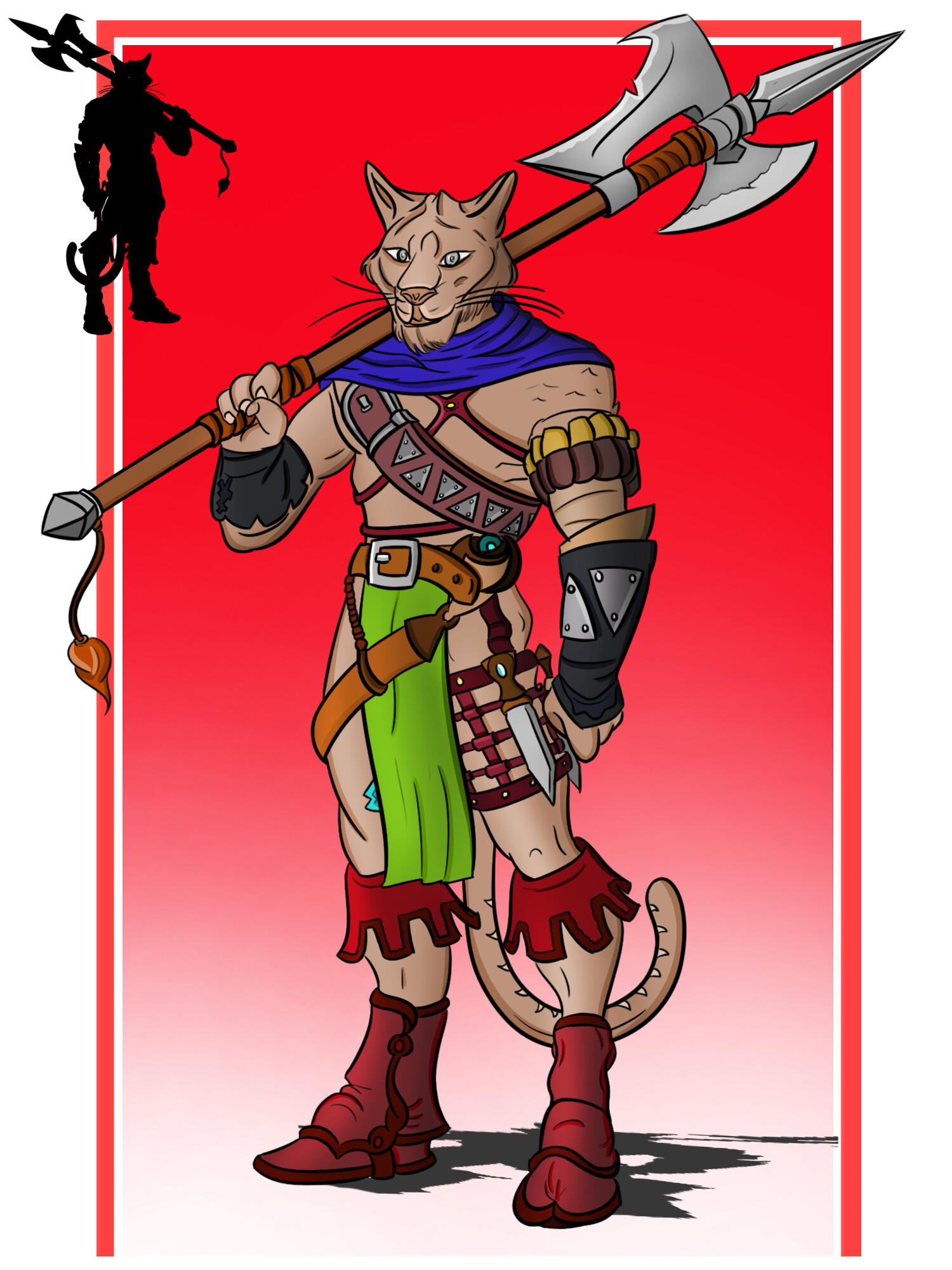 ArtStation - Feline Cat People Main Character