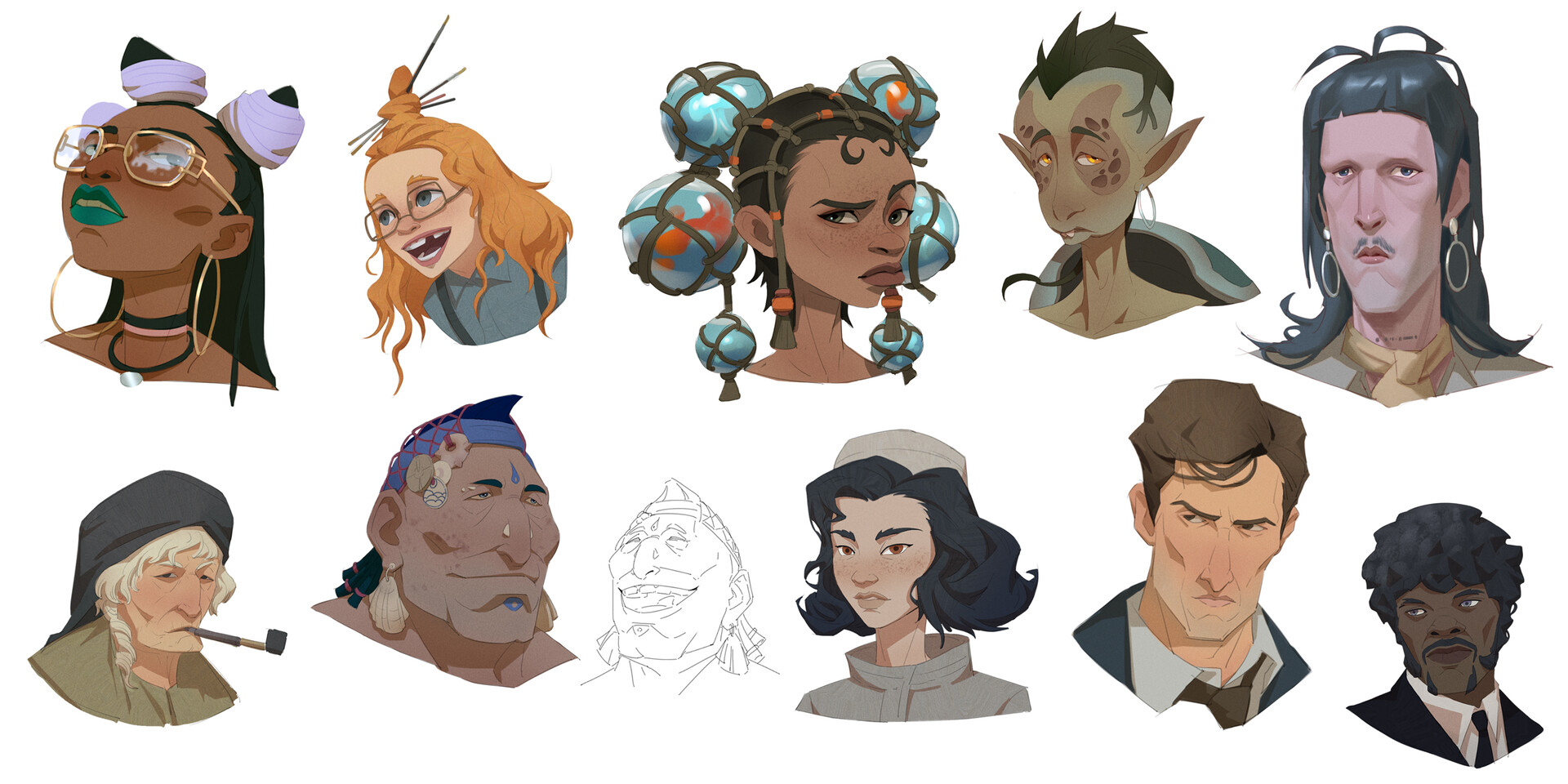 ArtStation - some cartoonish attempts