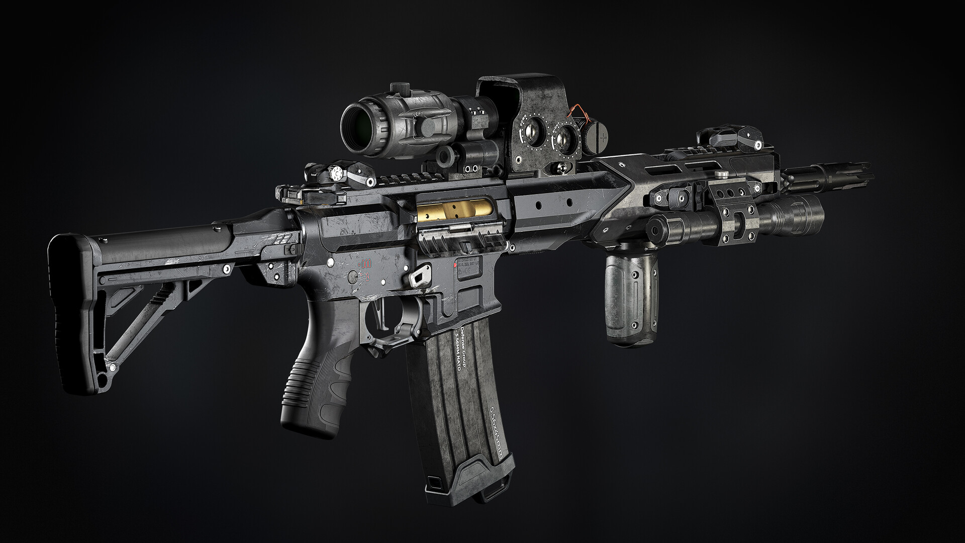 ArtStation - AR15练习
