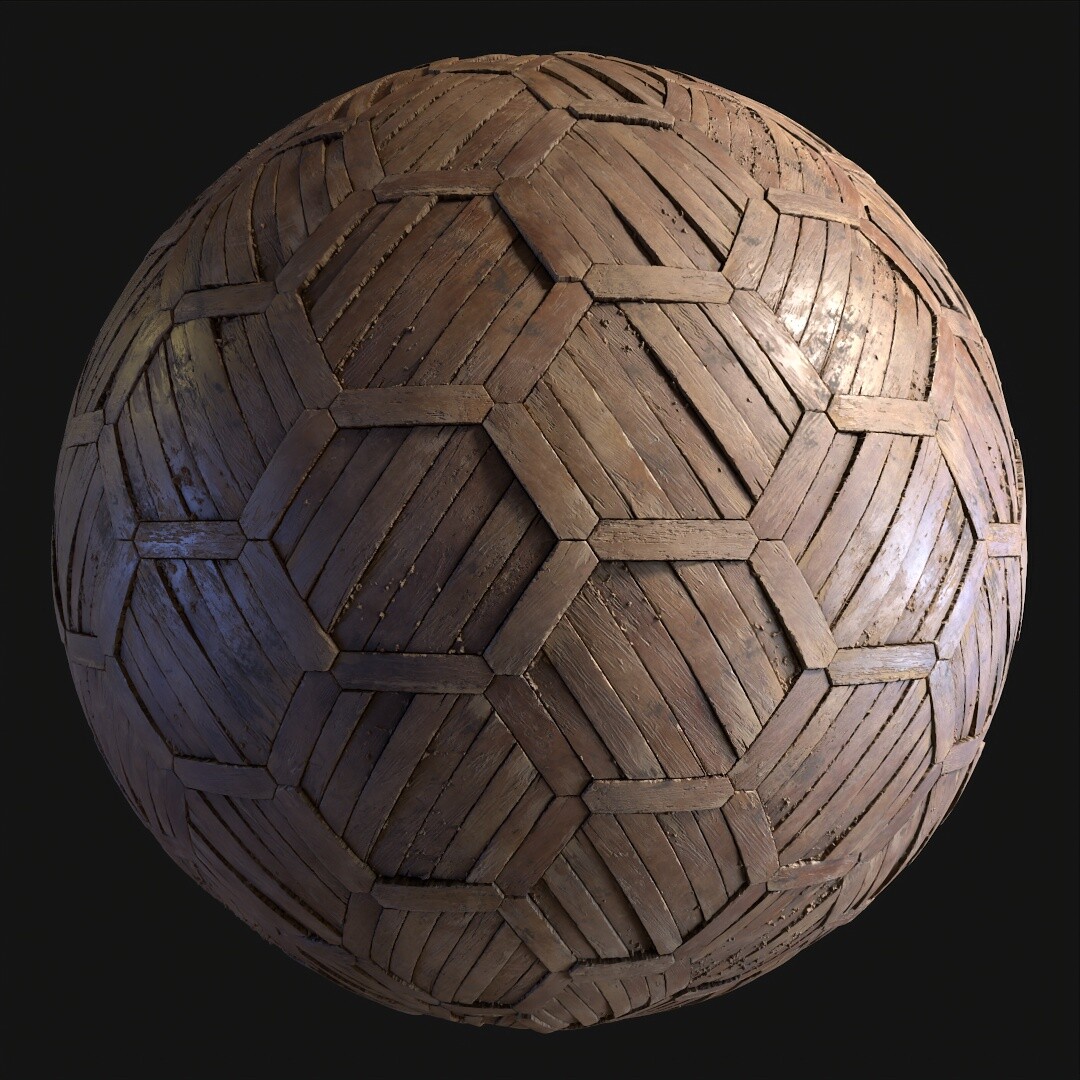 ArtStation - Old Plank Material Practice