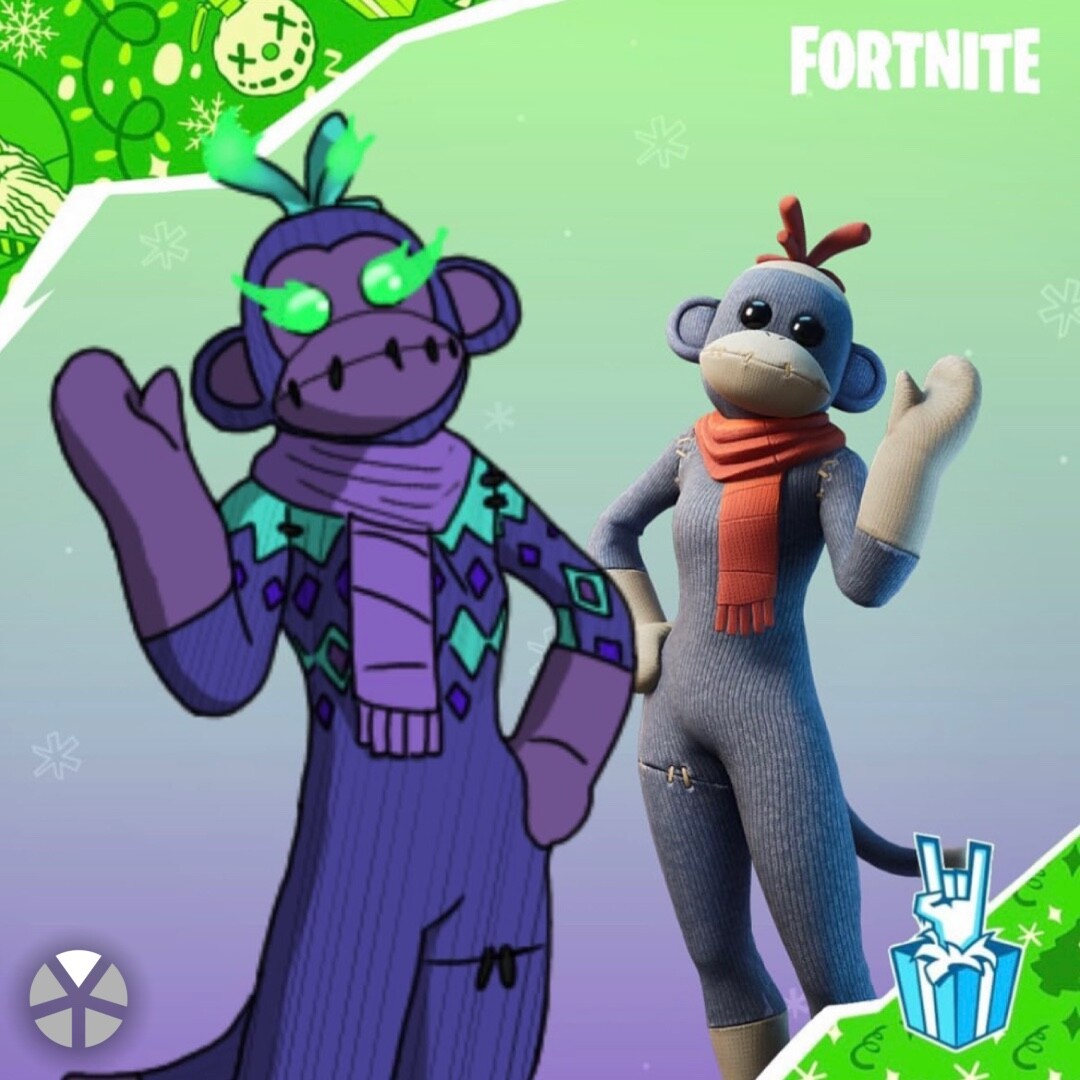 ArtStation - Fortnite Style Concept | Minty Monks