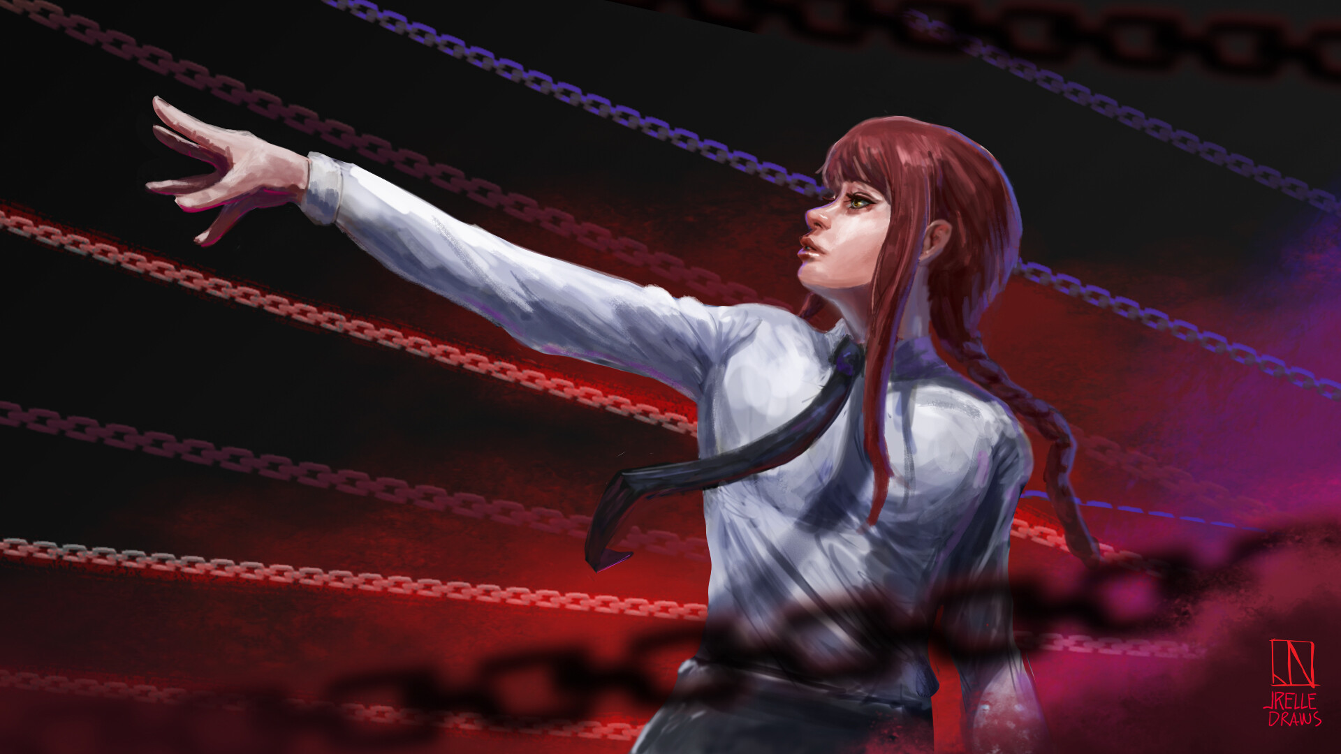 ArtStation - Makima - Chainsaw Man