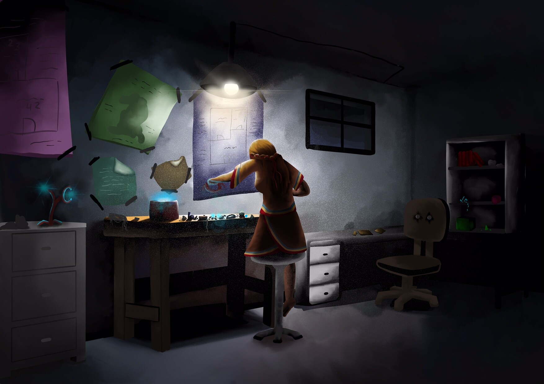 ArtStation - Workshop Scene