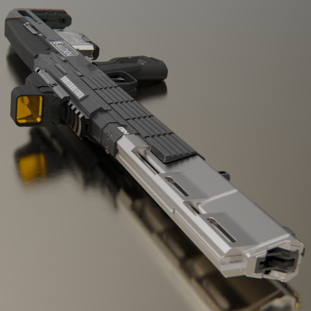 ArtStation - T5-Rifle