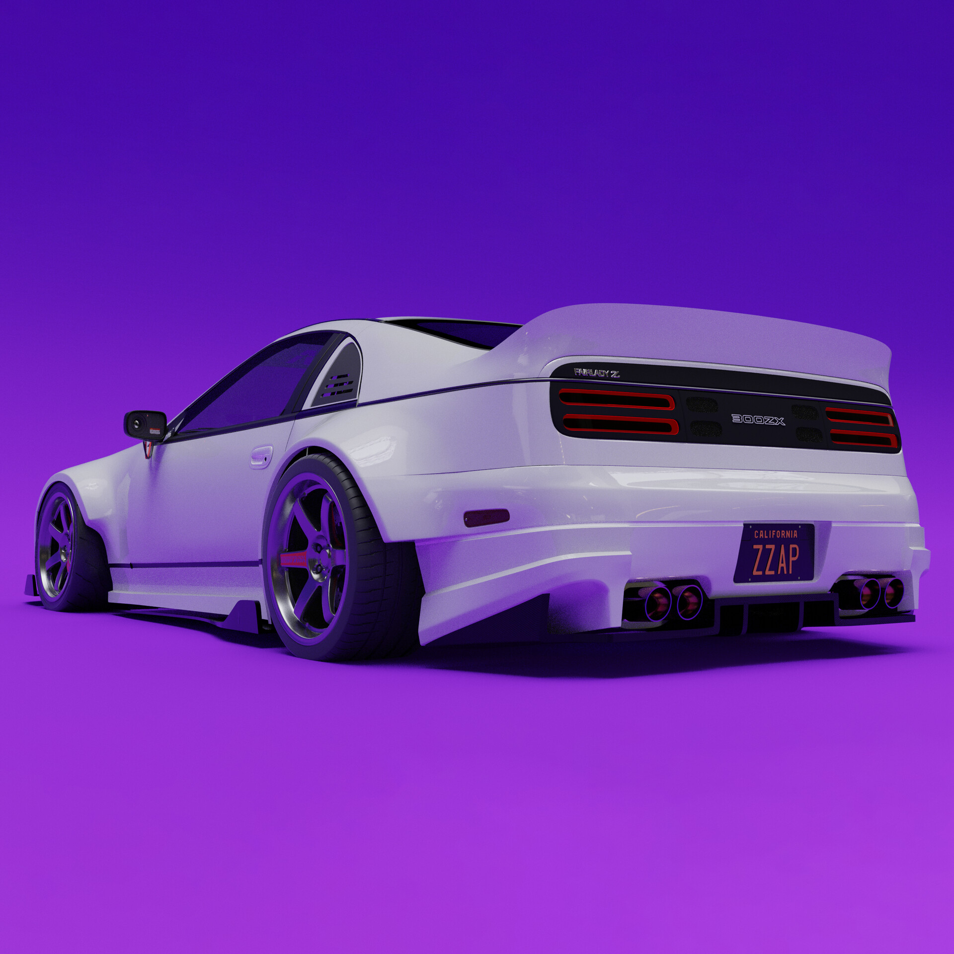 ArtStation - Modified Nissan 300ZX