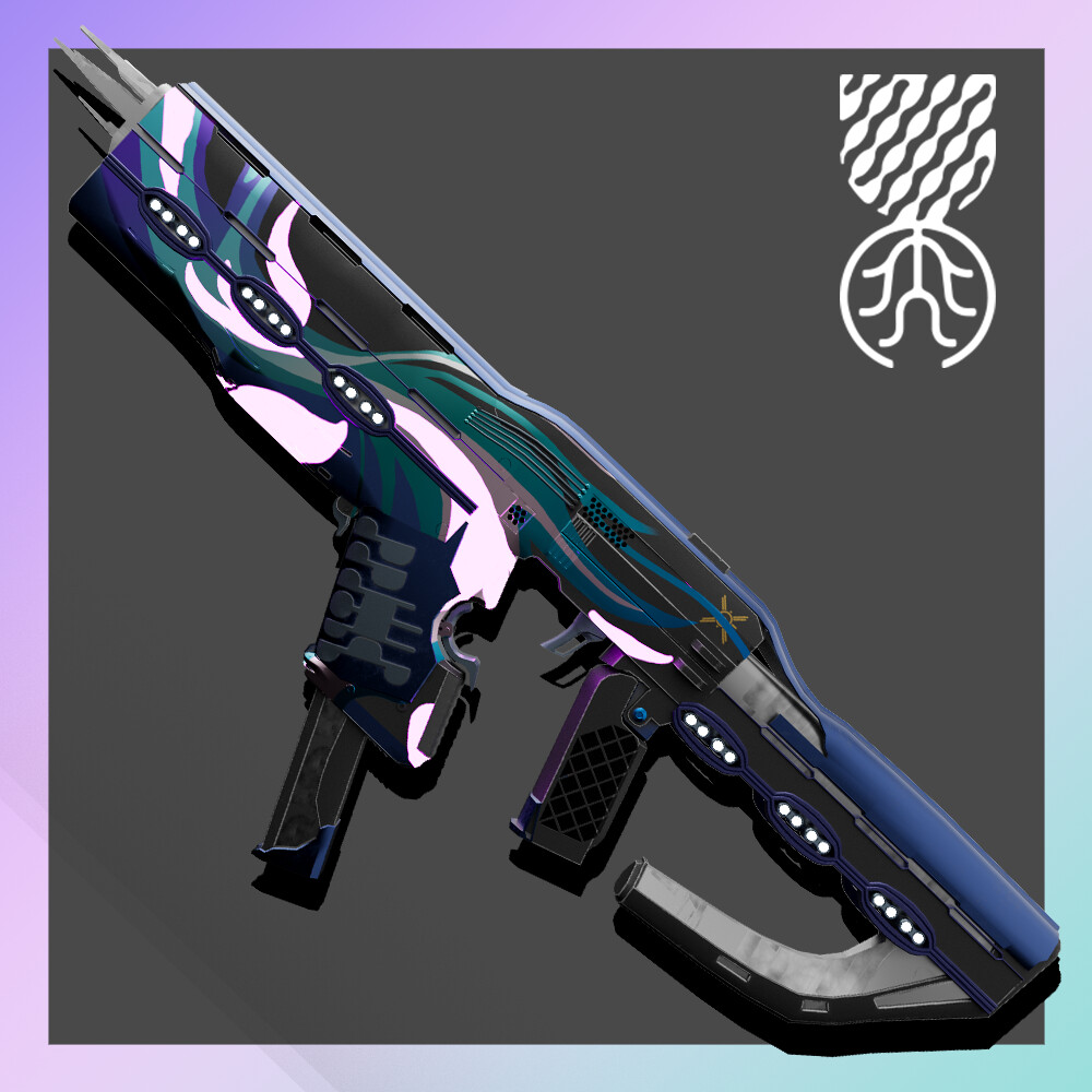 ArtStation - [Destiny 2 Fan Weapon Concept] "Iridescence" Exotic ...