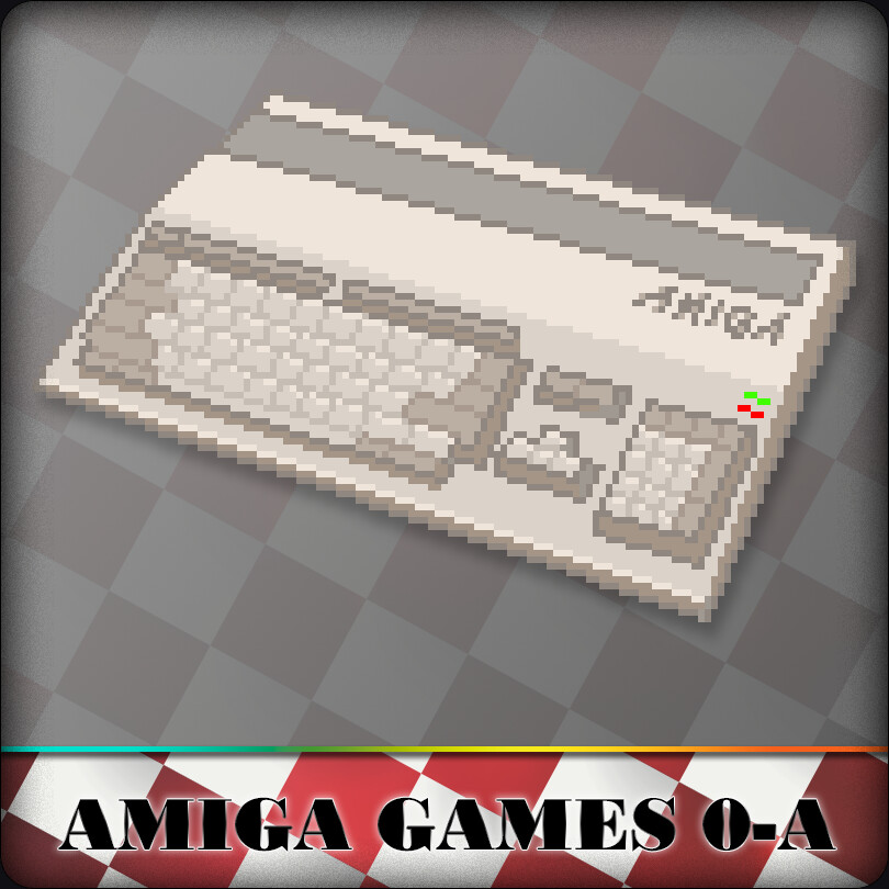 ArtStation - Retro Game Fan Art - Amiga #0-A