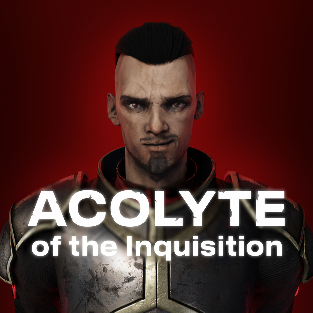 ArtStation - Acolyte of the Inquisition - Warhammer 40.000