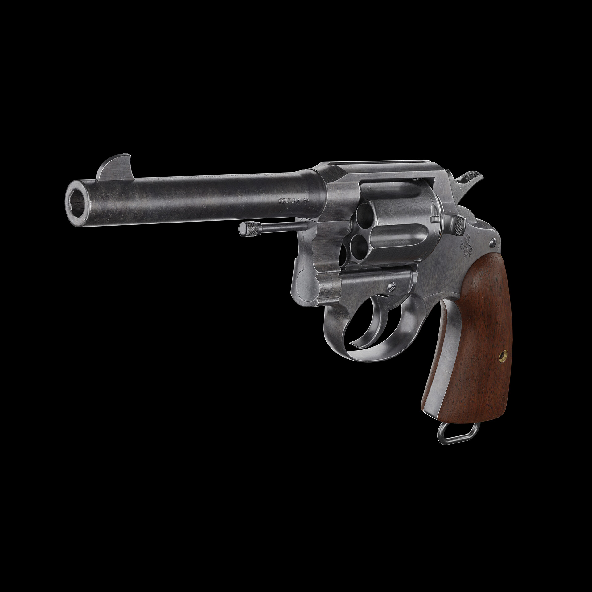 ArtStation - Colt M1917 revolver